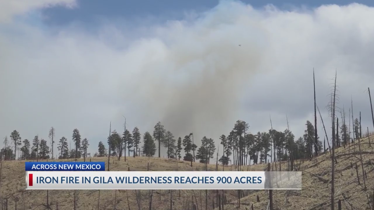Iron Fire in Gila Wilderness reaches 900 acres – KTSM 9 News