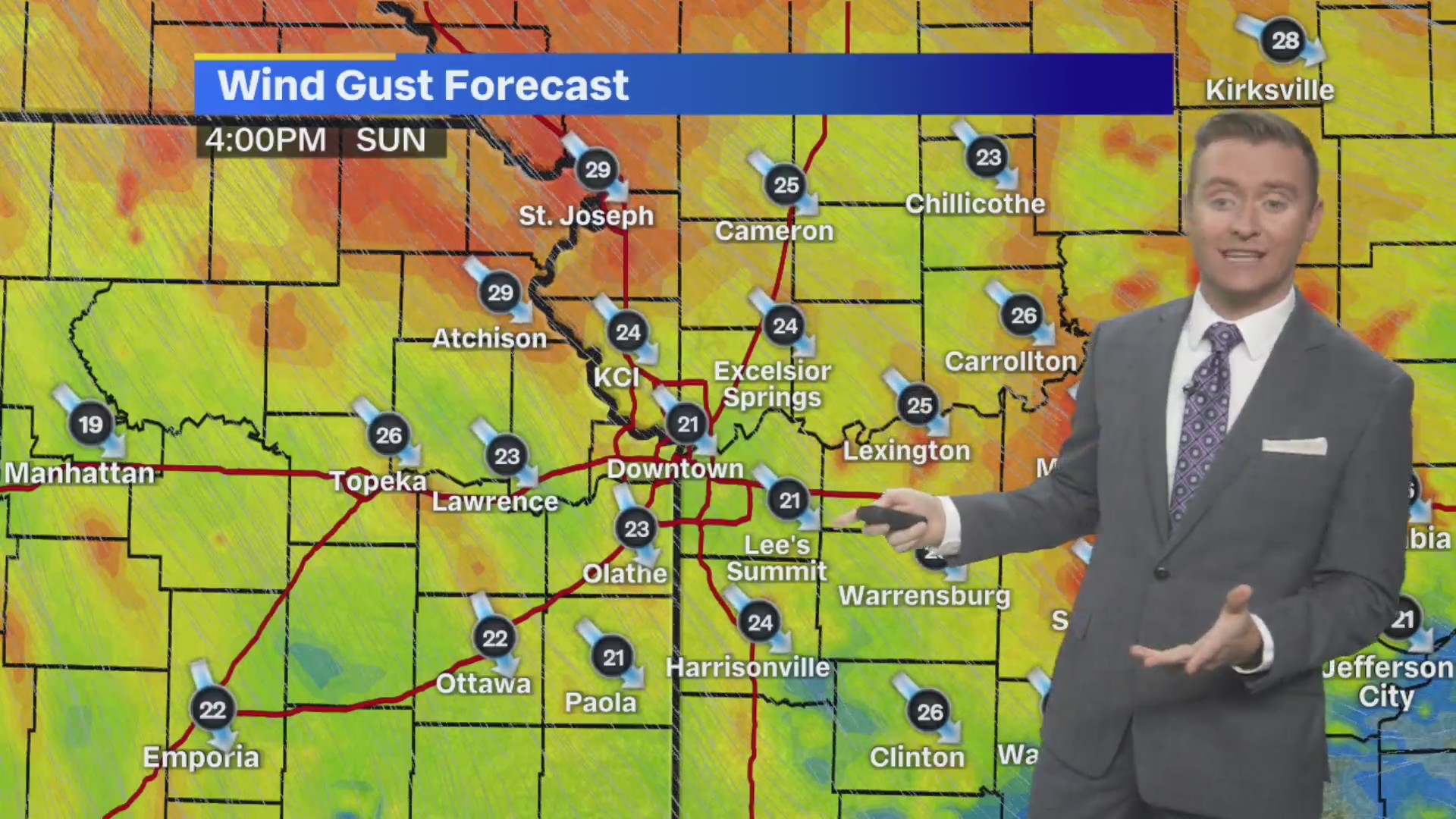 Saturday evening forecast – FOX 4 Kansas City WDAF-TV | News, Weather ...