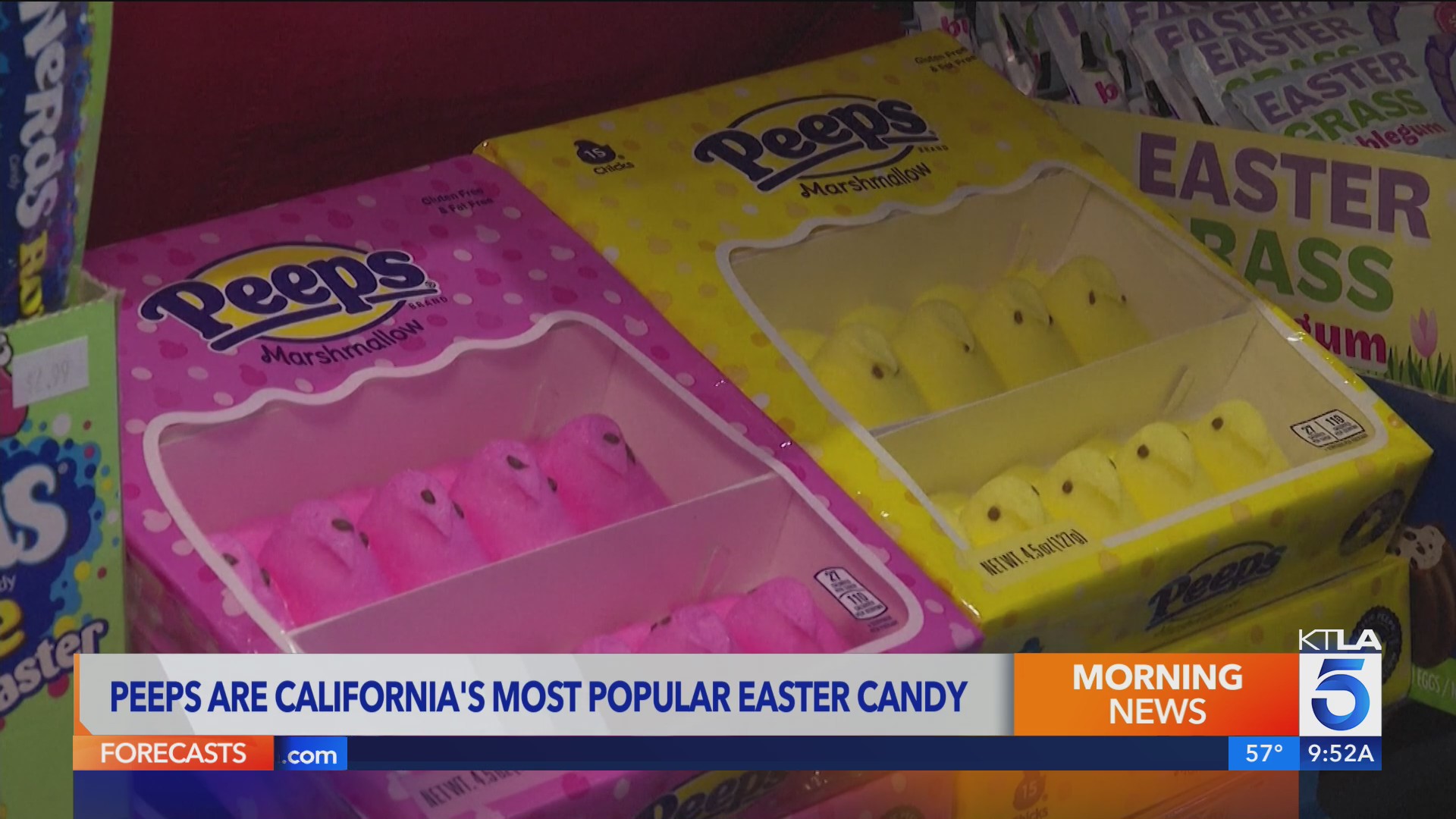 Google reveals California’s favorite Easter candy – KTLA