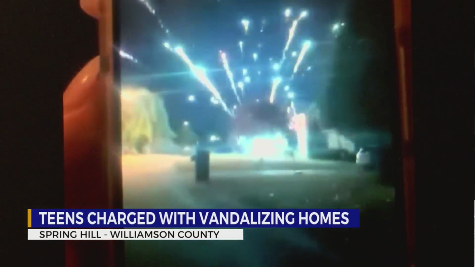 Teens charged with vandalizing homes in Spring Hill – WKRN News 2