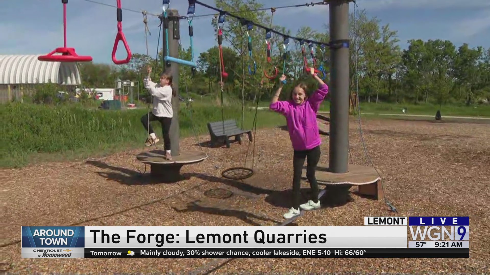 Around Town – The Forge Lemont Quarries – WGN-TV
