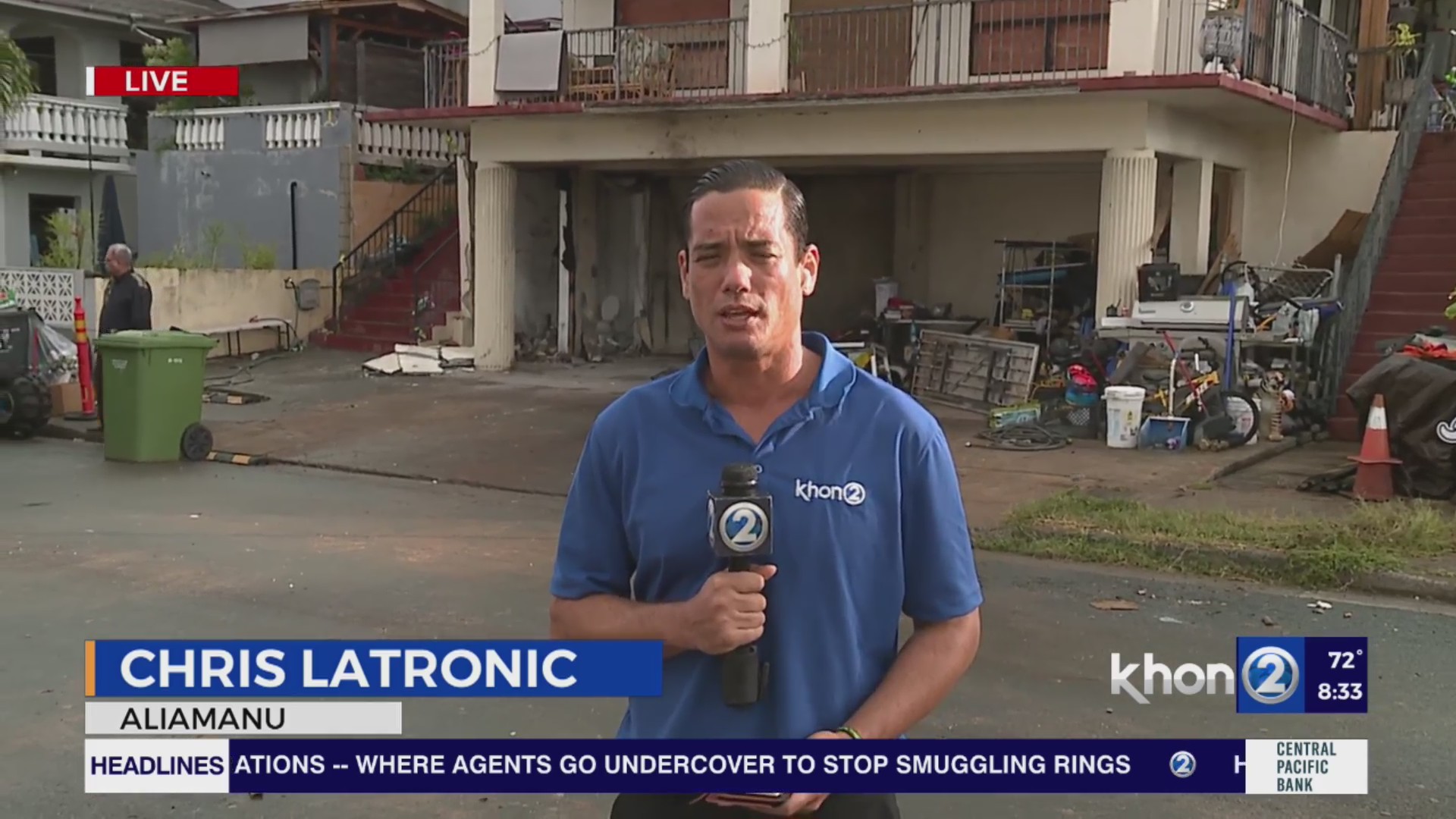 Chris Latronic live at the site of the New Year’s Eve tragedy – KHON2