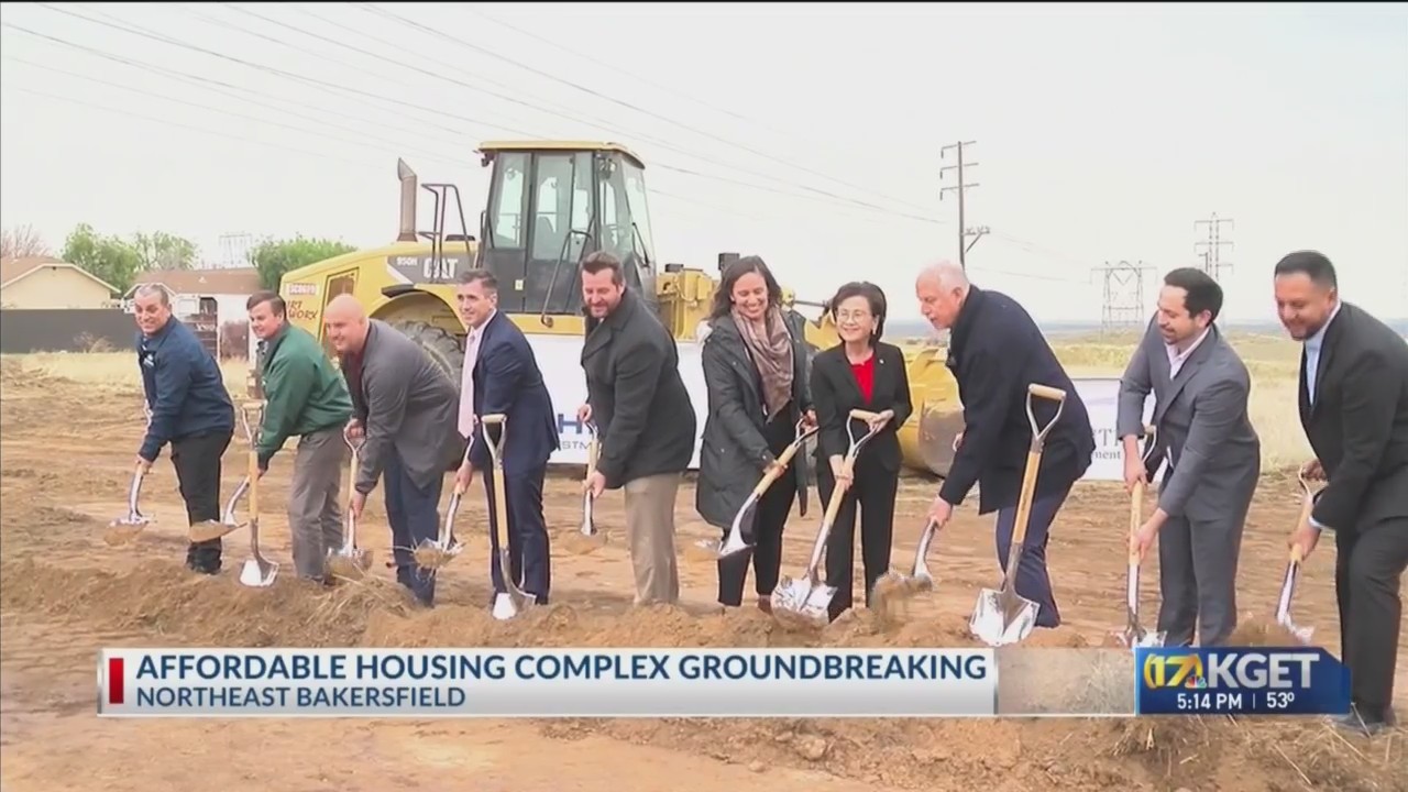 Affordable housing complex groundbreaking on Auburn Street – KGET 17 News