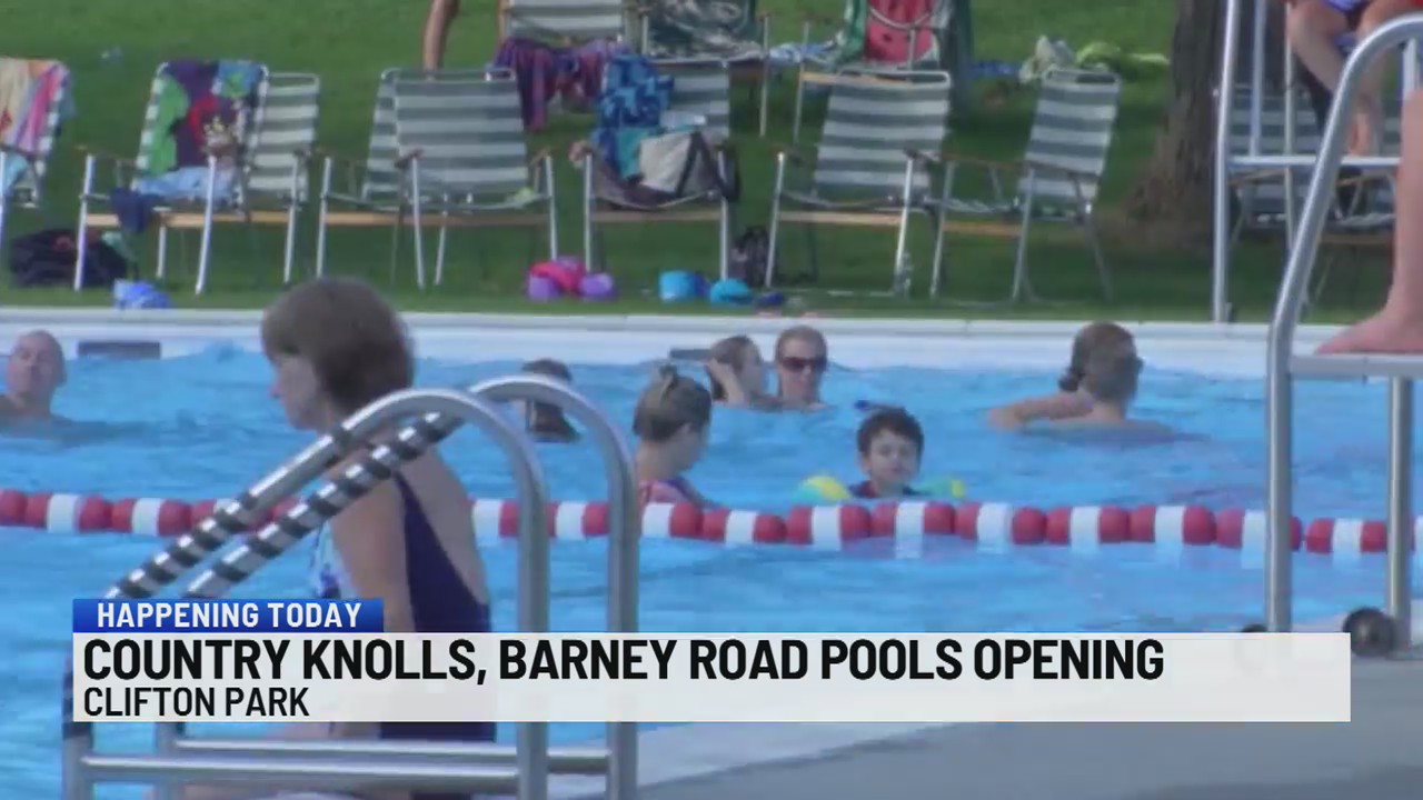 Country Knolls, Barney Road pools opening – NEWS10 ABC