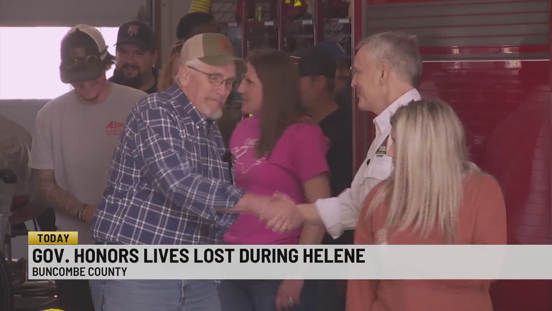 Gov. Stein visits WNC 6 mo. after Helene, amid wildfire emergency ...