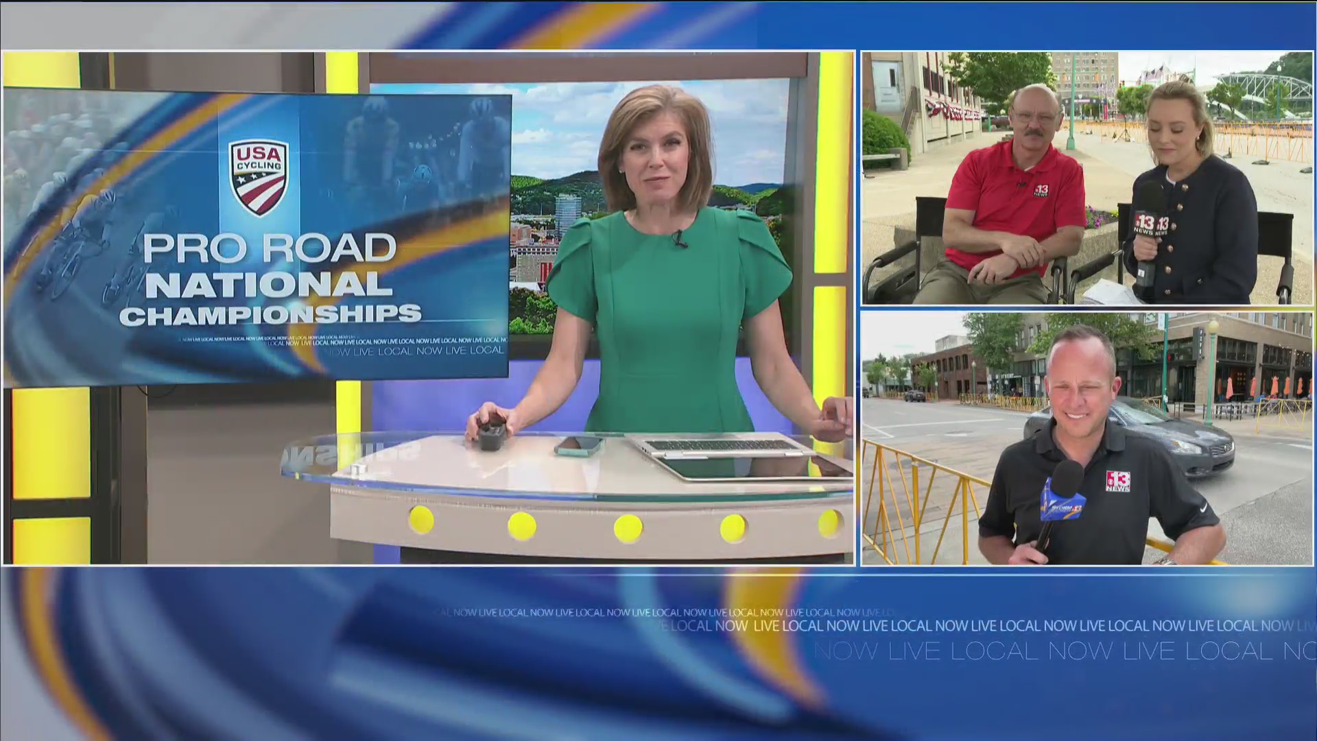 TEAM COVERAGE: Day 3 of the Pro Road Nationals – WOWK 13 News
