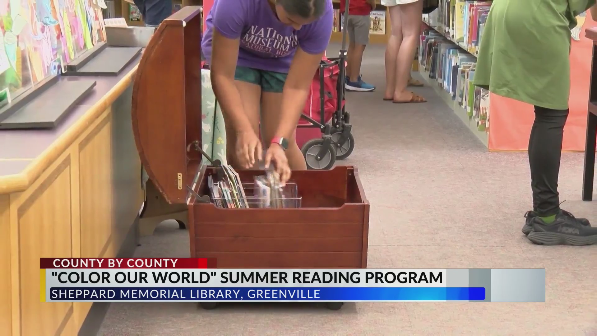 Summer reading program at Sheppard Memorial Library keeps kids turning ...