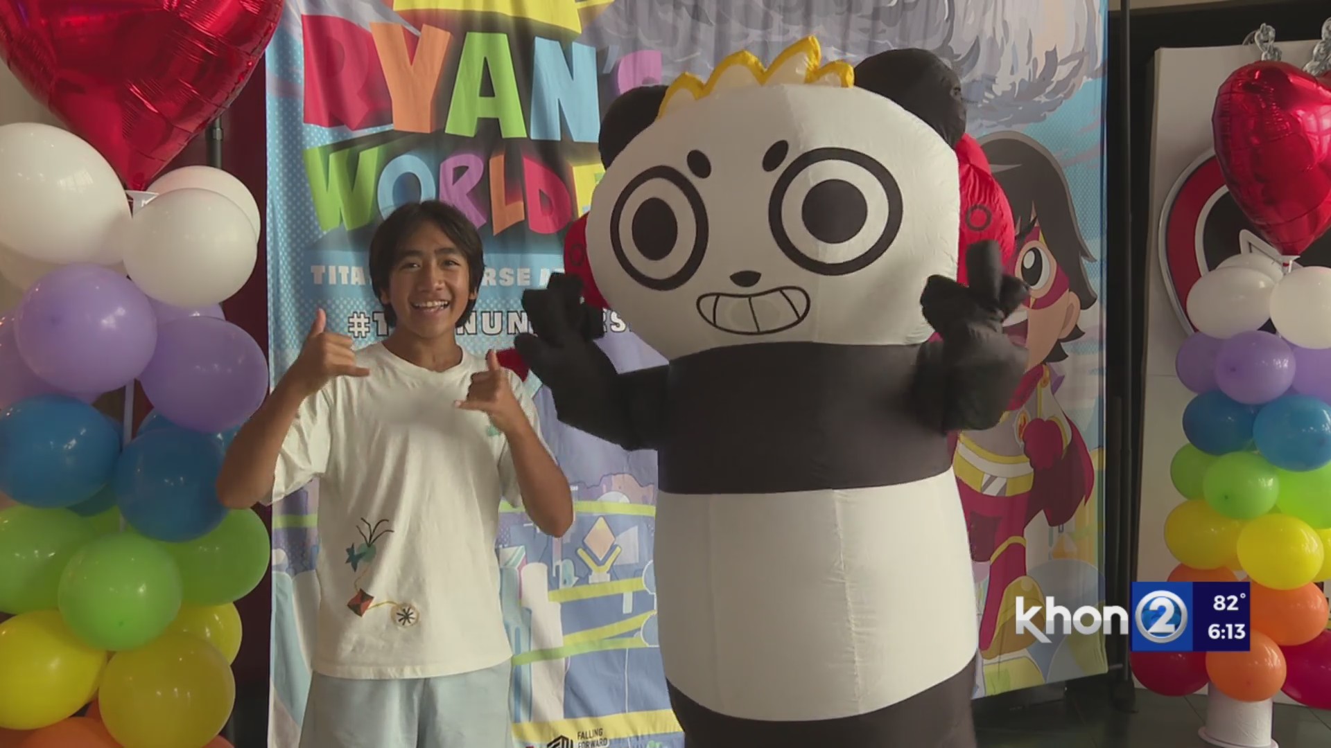 Ryan Kaji of ‘Ryan’s World’ promotes movie during meet and greet at ...