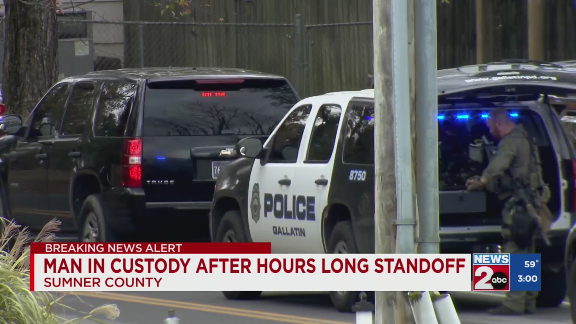 1 in custody following hours-long standoff at Sumner County home – WKRN ...