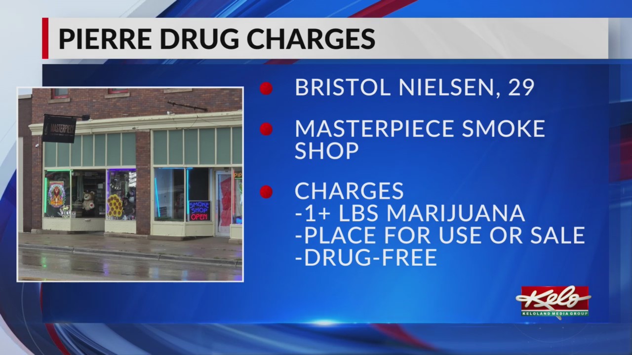 Pierre smoke shop owner facing drug charges – KELOLAND.com