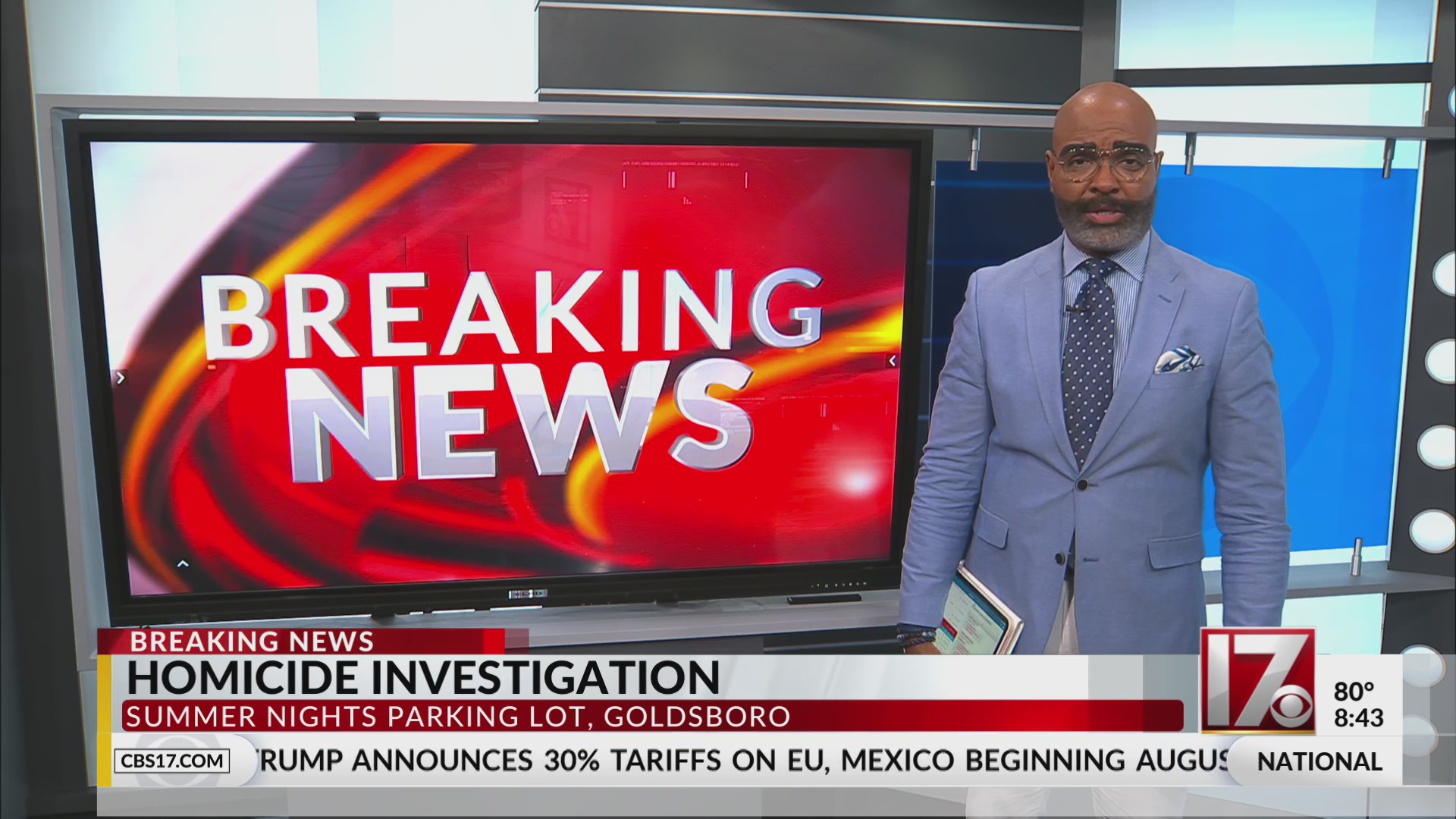 Man found shot outside Goldsboro restaurant, police say – CBS17.com