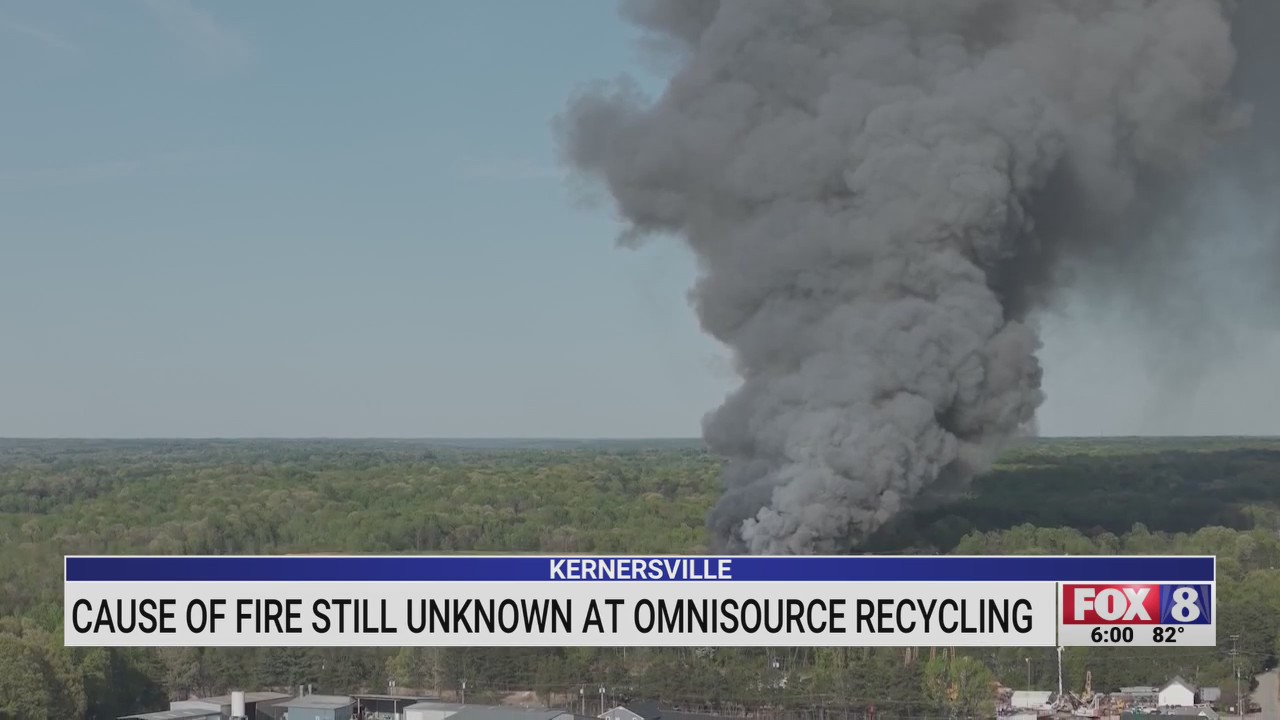 Cause of fire still unknown at OmniSource in Kernersville – FOX8 WGHP