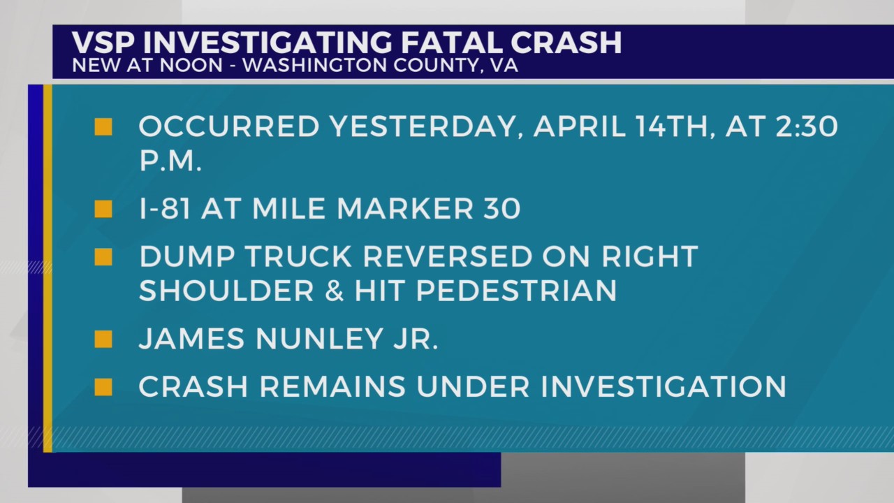 VSP: Worker killed on I-81 shoulder after dump truck reverses over him ...