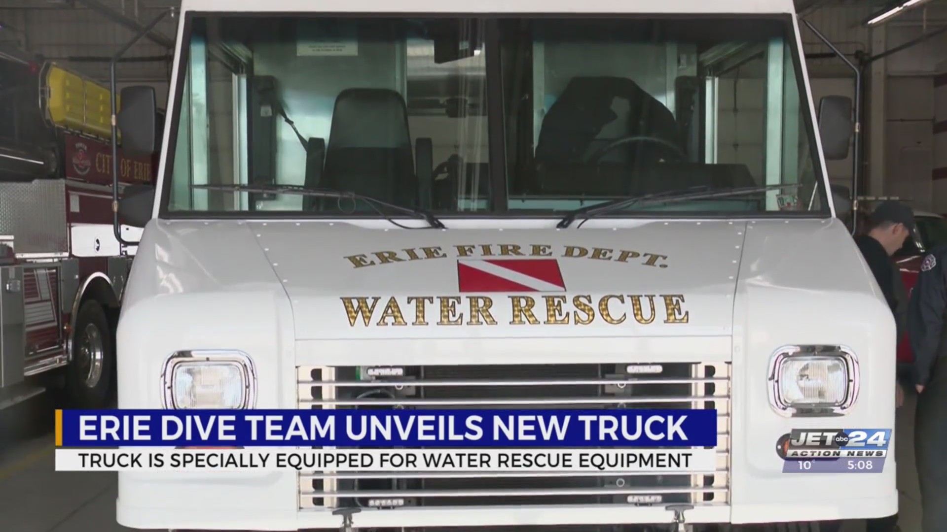 Erie Fire Dept. receives new water rescue truck – WJET/WFXP/YourErie.com