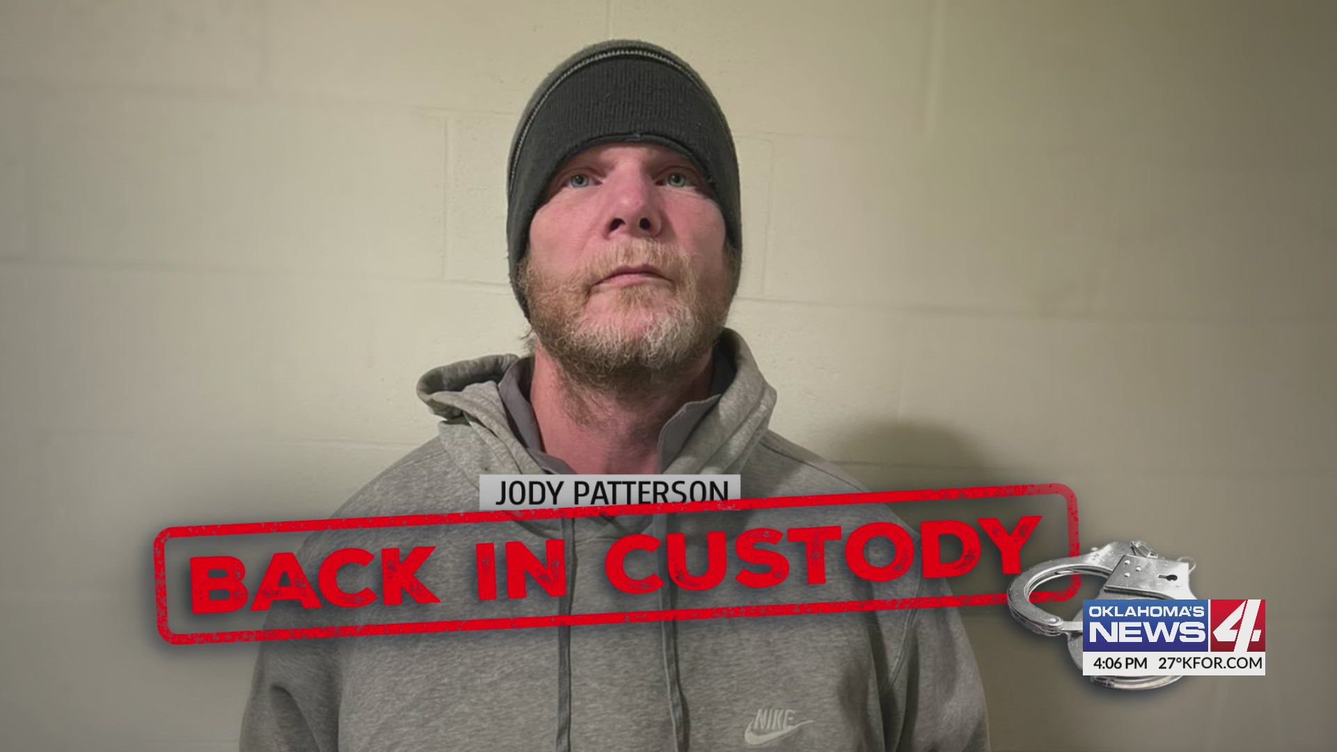 Inmate caught after walking away from Oklahoma City correction center ...
