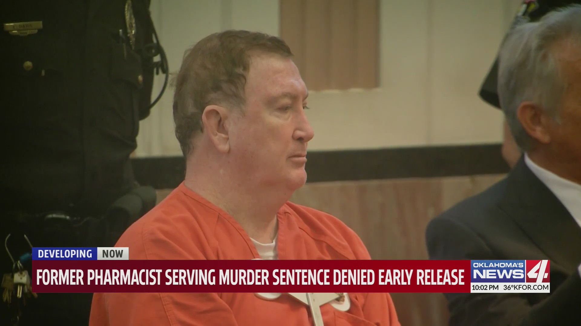 Former pharmacist serving murder sentence denied early release – KFOR ...