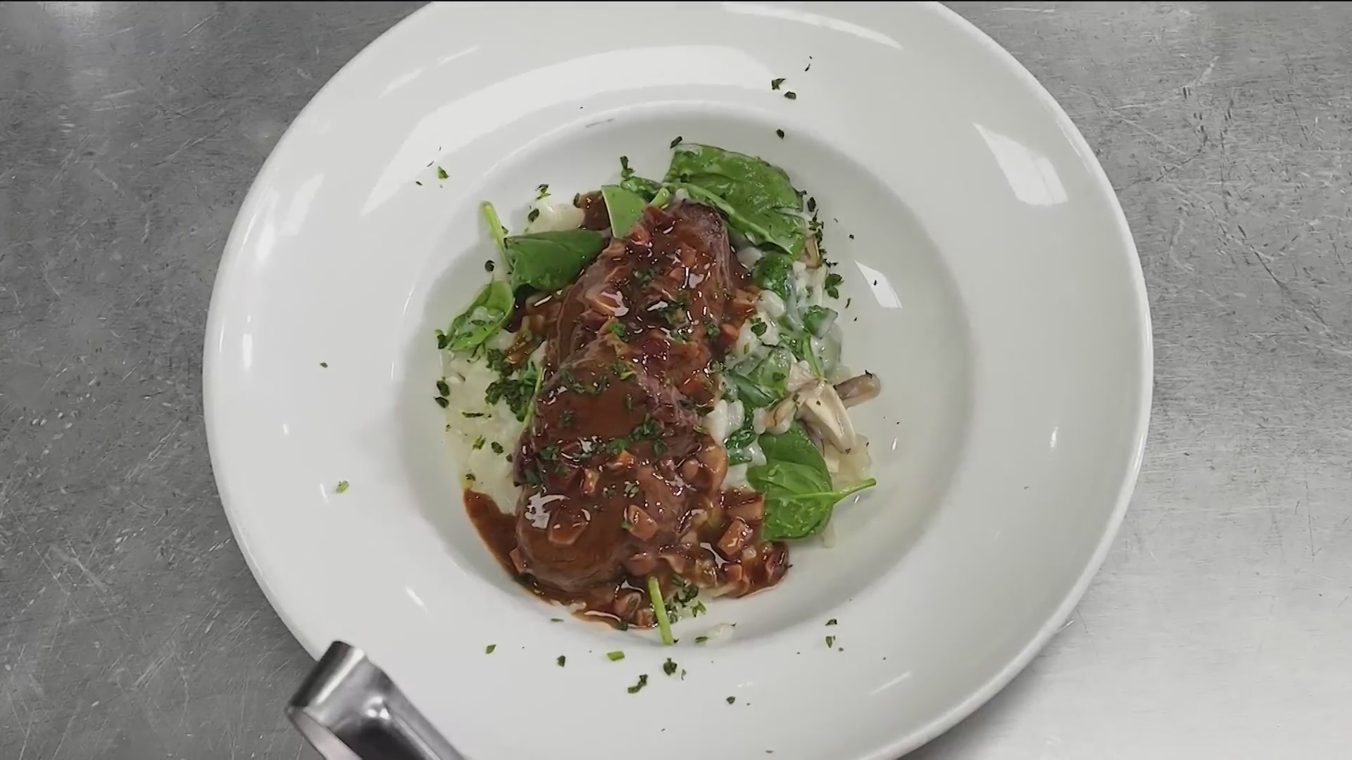 Creator of shiitake steak risotto shares inspiration – who13.com