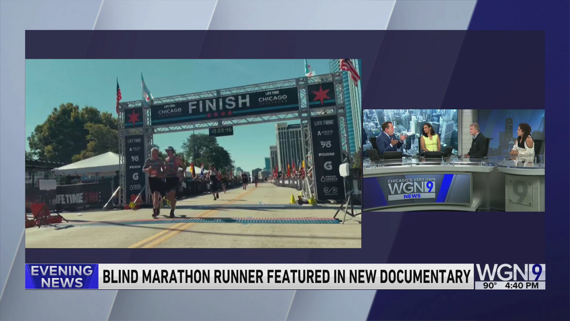 Blind marathon runner from Chicago focus of new documentary, “I’m Only ...