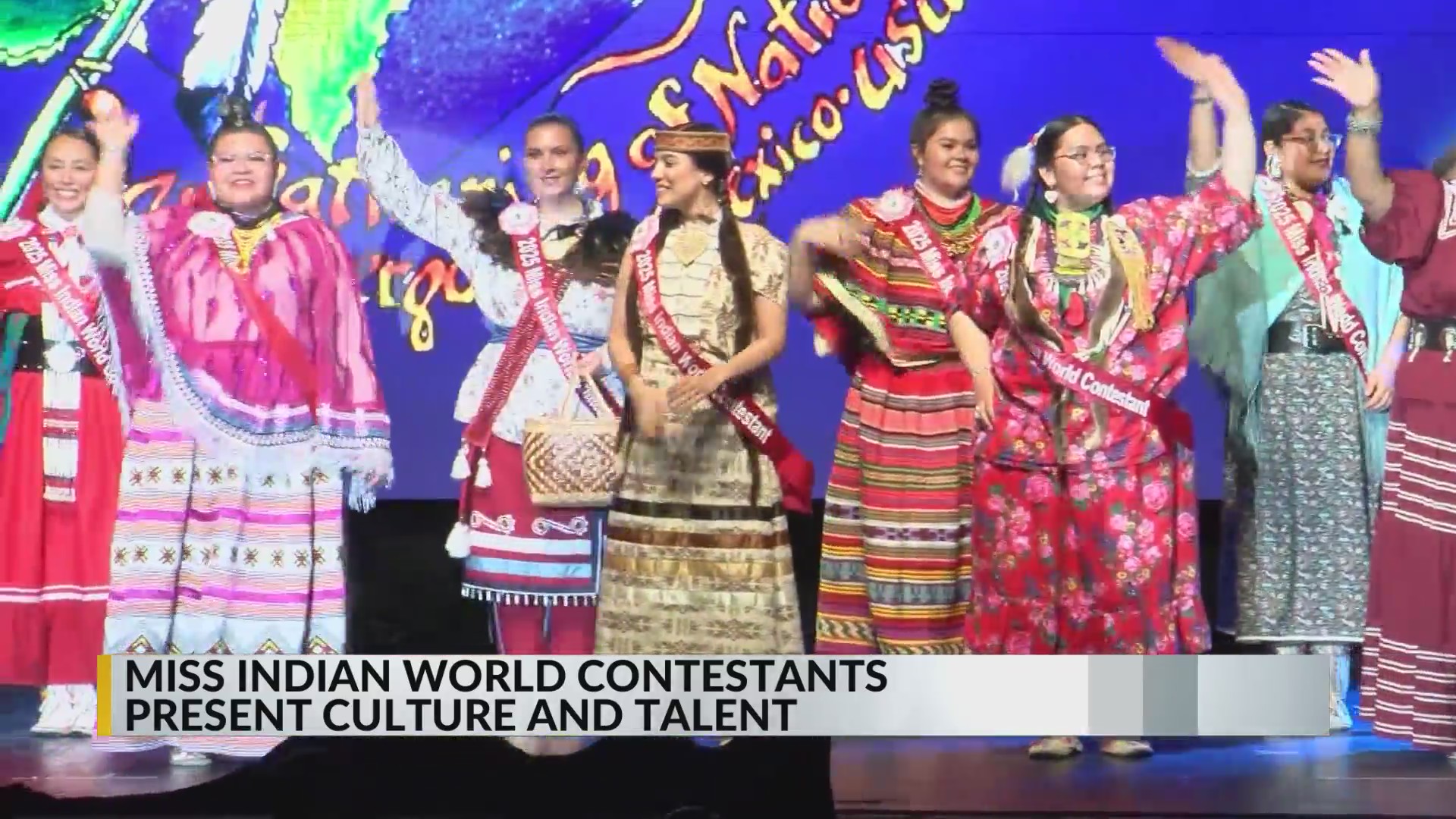 Miss Indian World contestants at Gathering of Nations compete for ...