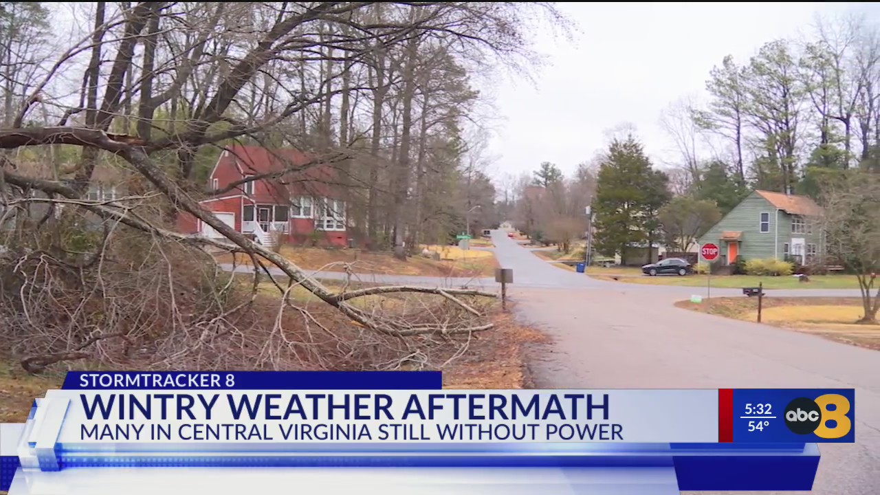 Parts of Chesterfield still in the dark following winter storm – WRIC ...