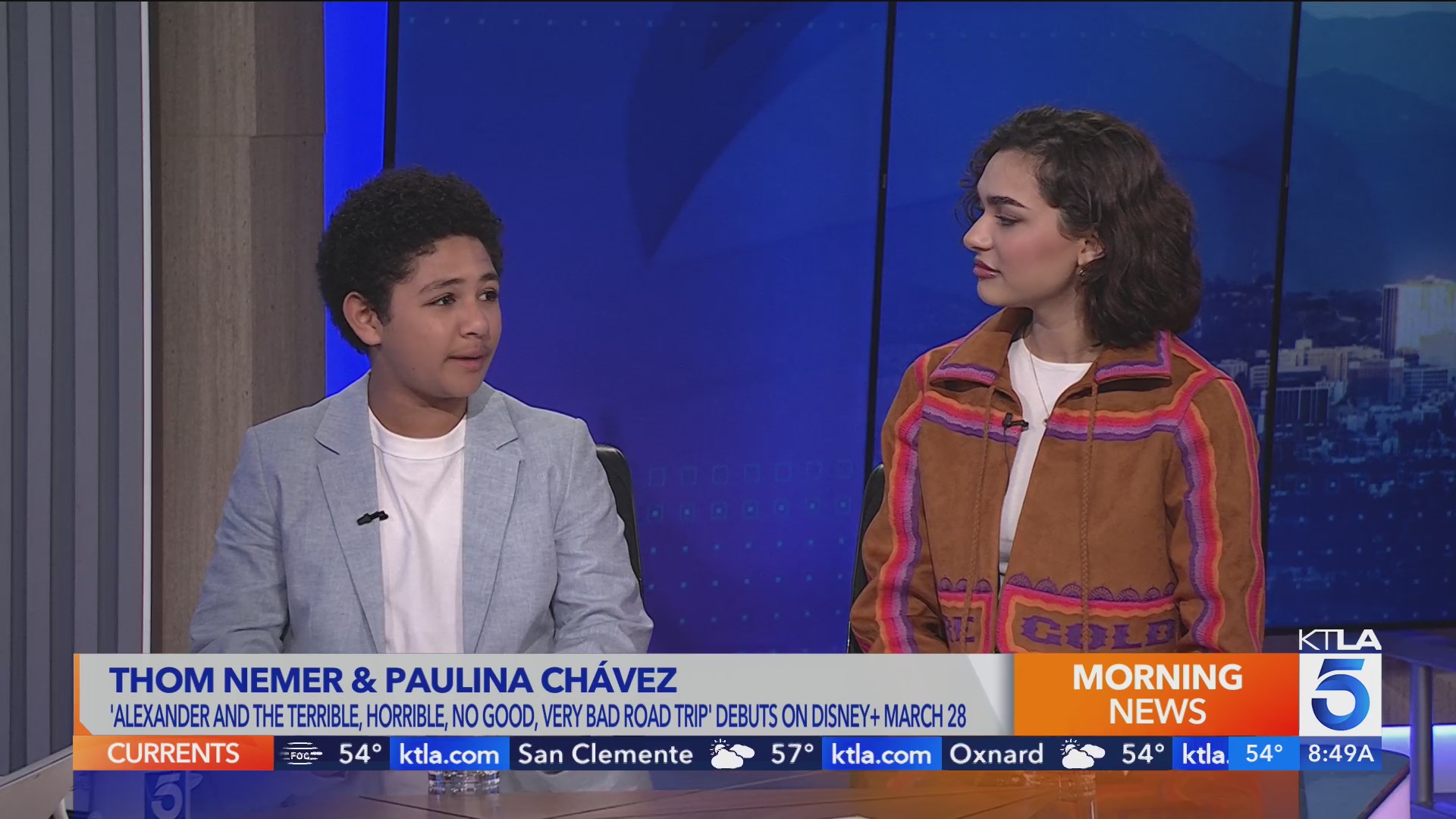 Thom Nemer and Paulina Chavez talk new Disney film – KTLA