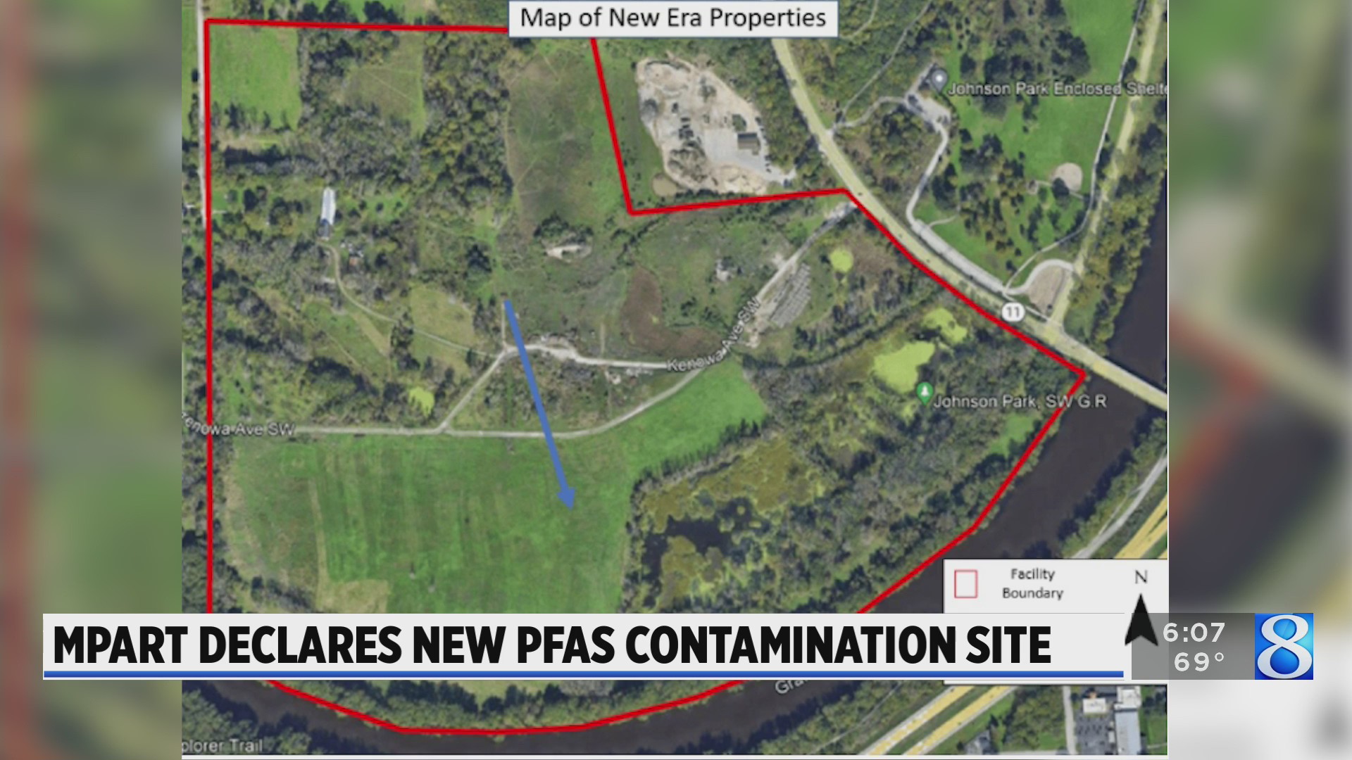 MPART declares new PFAS contamination site near Grand River – WOODTV.com