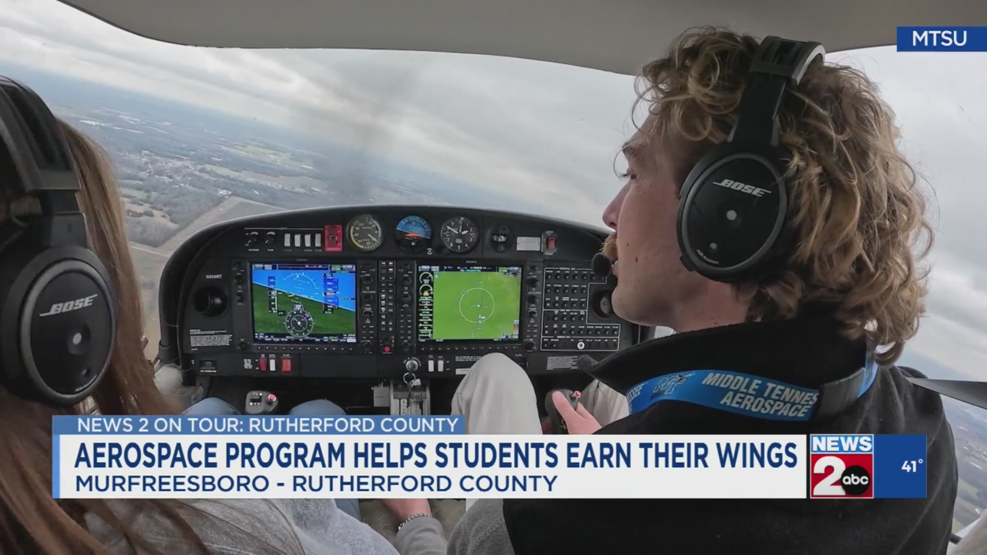 MTSU aerospace program helps students earn their wings – WKRN News 2