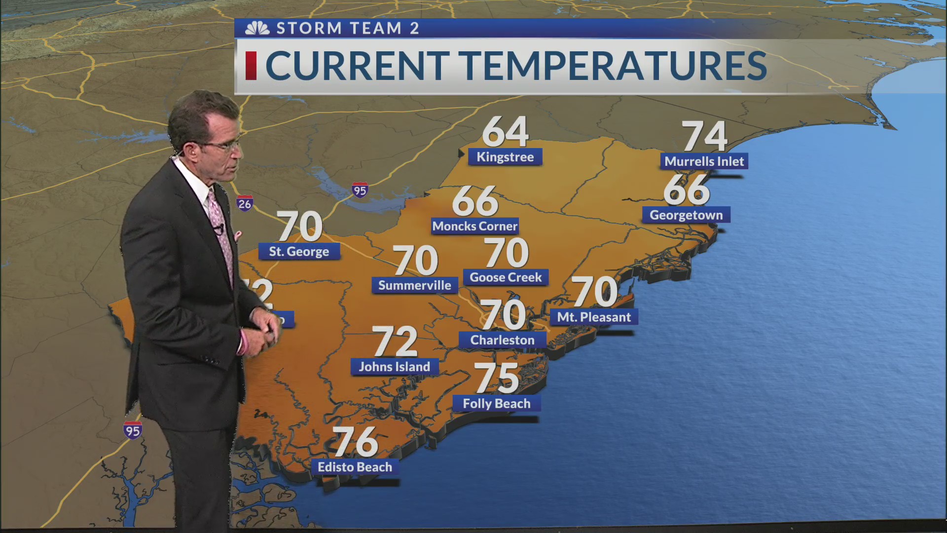 Thursday night weather forecast with Rob Fowler – WCBD News 2