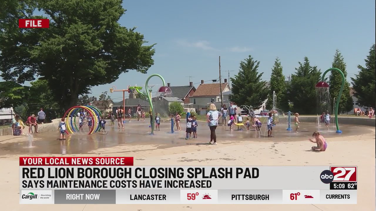 Red Lion closes popular splash pad – ABC27