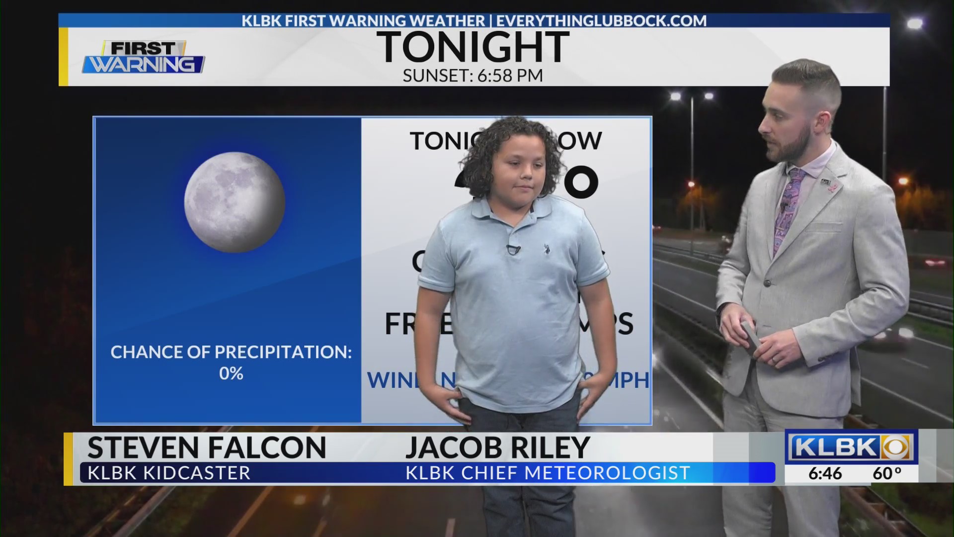 Steven Falcon is This Week’s Newest KLBK KidCaster! – KLBK | KAMC ...