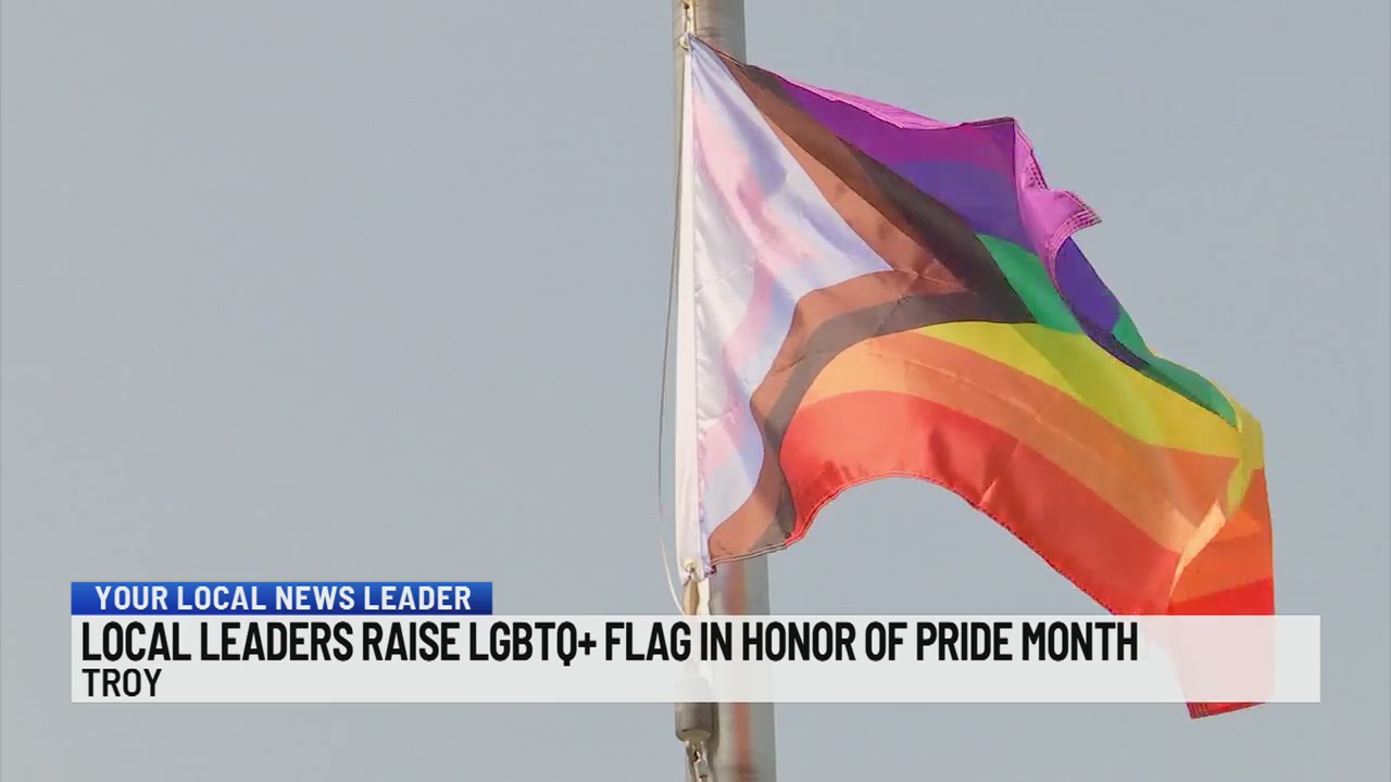 Troy raises Pride flag – NEWS10 ABC