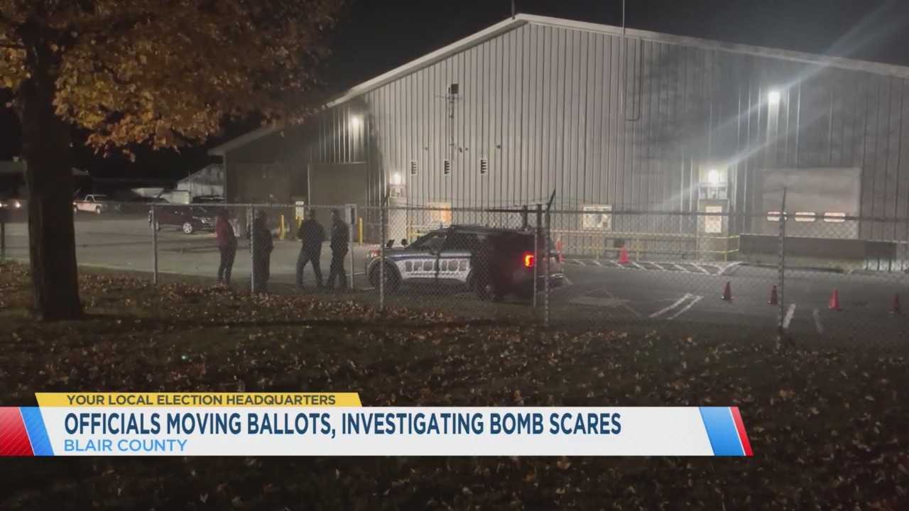 Pennsylvania polling locations receive bomb threats, move ballots ...