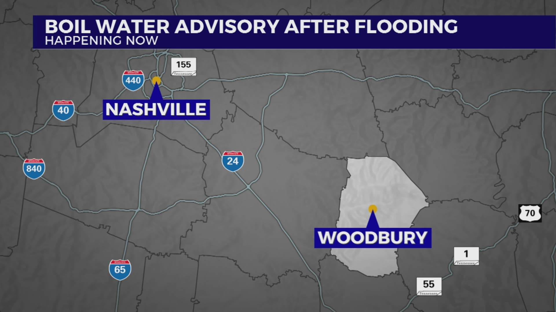 Woodbury issues ‘precautionary’ boil water notice after storms – WKRN ...
