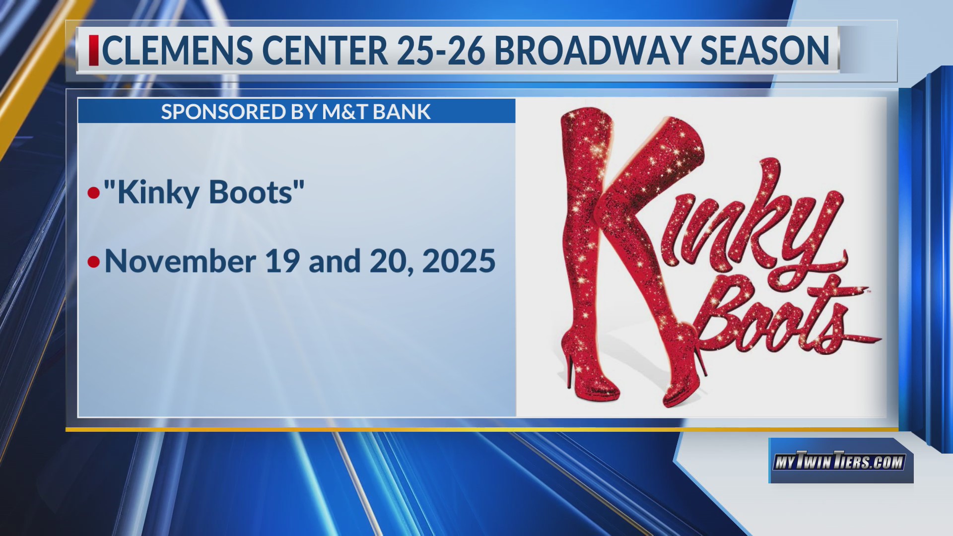 “Hellooo” Mrs. Doubtfire frontlines 2025-26 M&T Bank Broadway Season at the Clemens Center ...