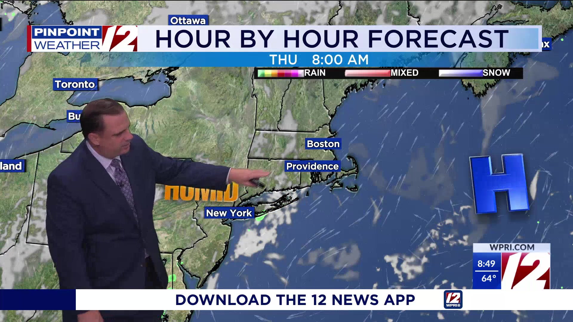 WPRI 12 Weather Forecast for 7/22/25: Beautiful today – WPRI.com