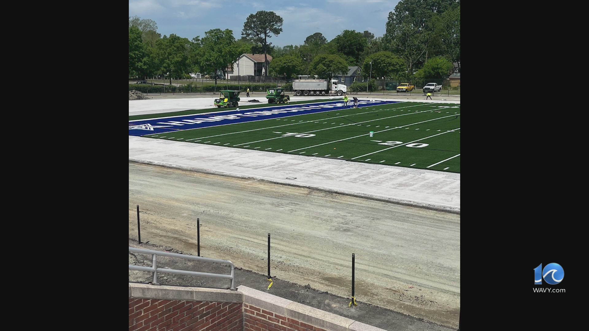 Hampton’s Darling Stadium getting new turf, track – WAVY.com