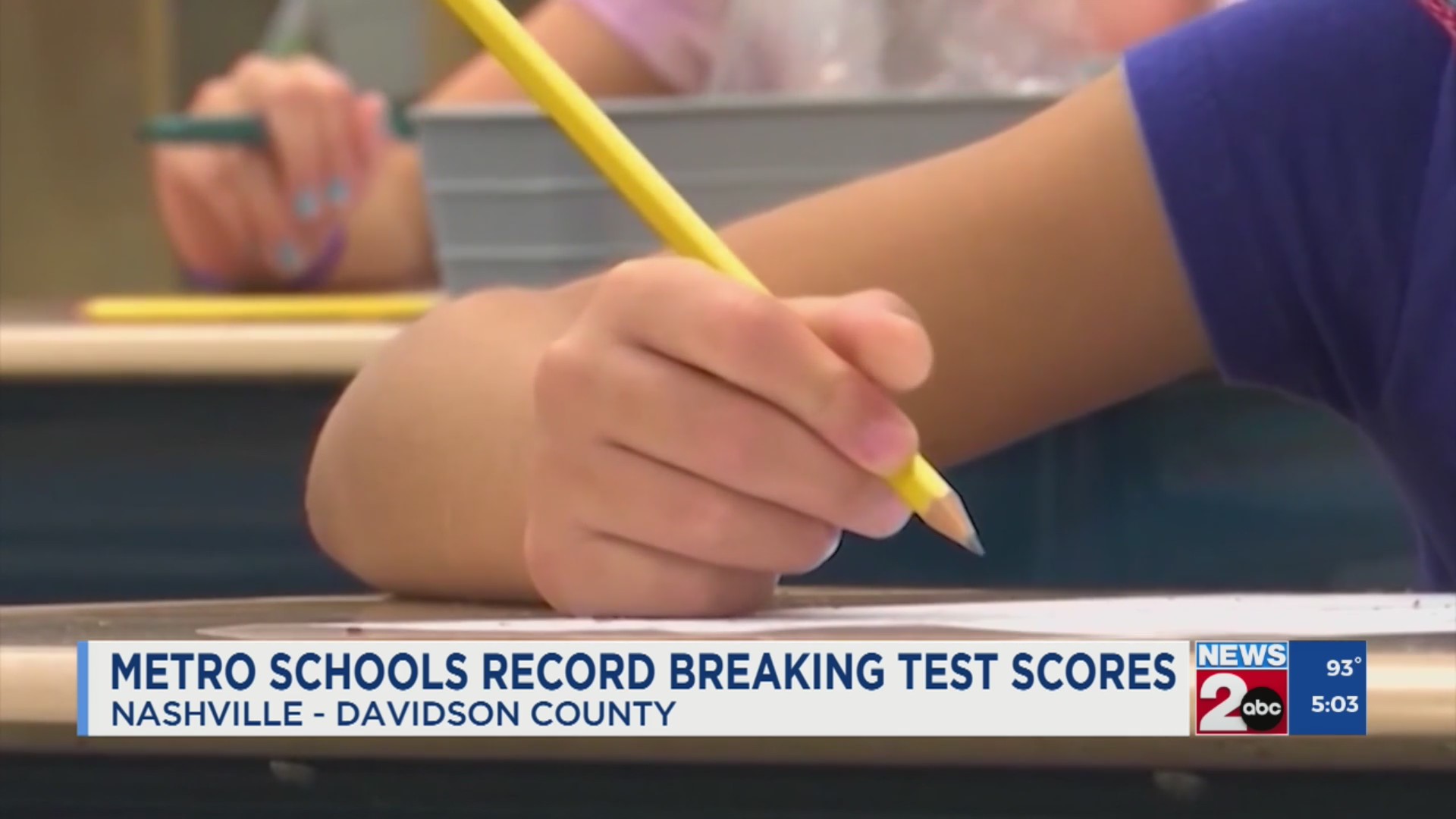 Record breaking test scores reported at Metro Nashville Public Schools ...