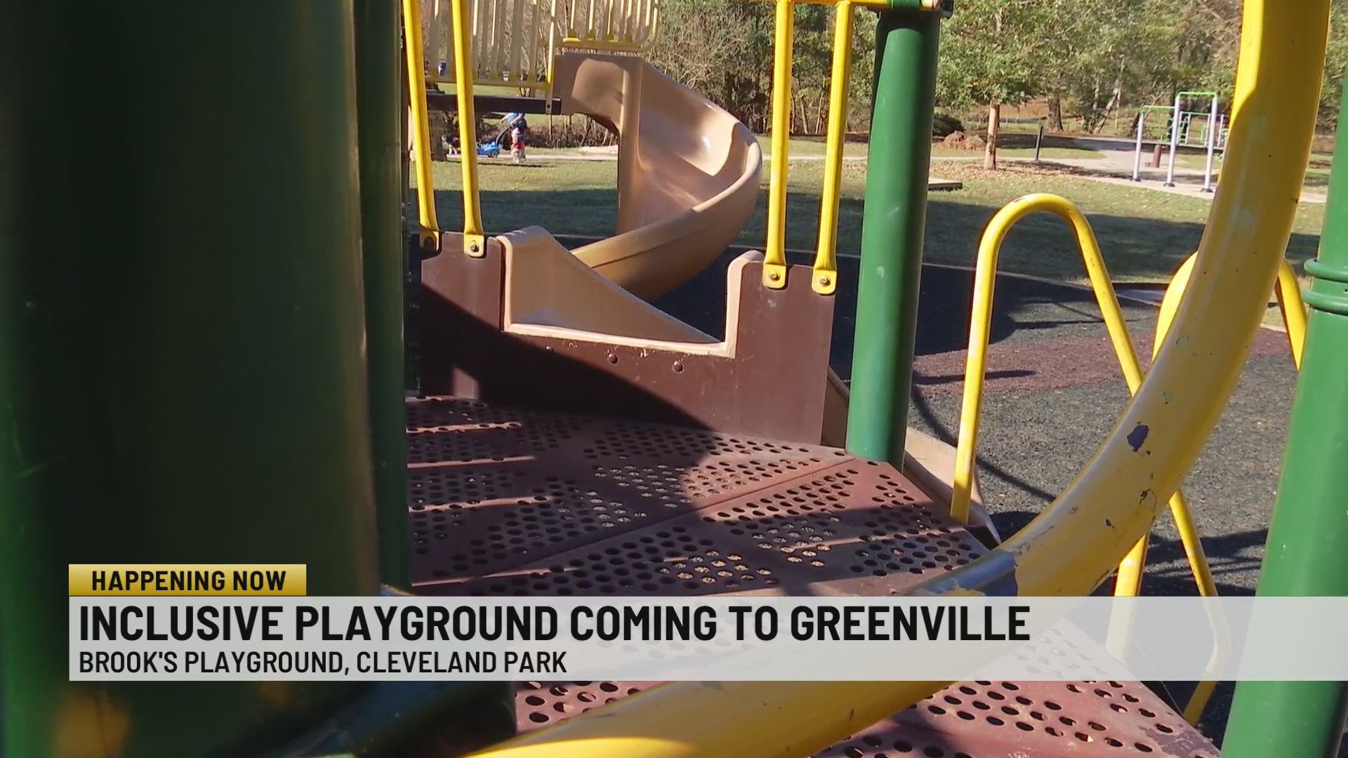 Fully inclusive playground slated to open in Greenville – WSPA 7NEWS