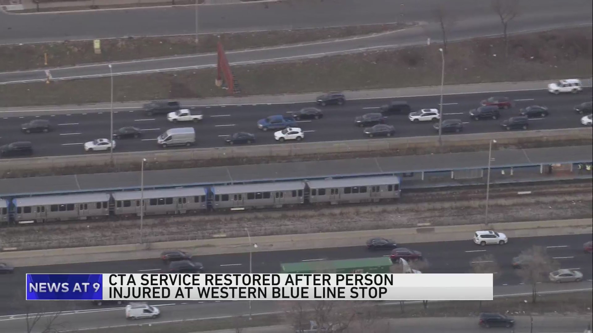 CTA Blue Line service restored after person injured at Western stop ...
