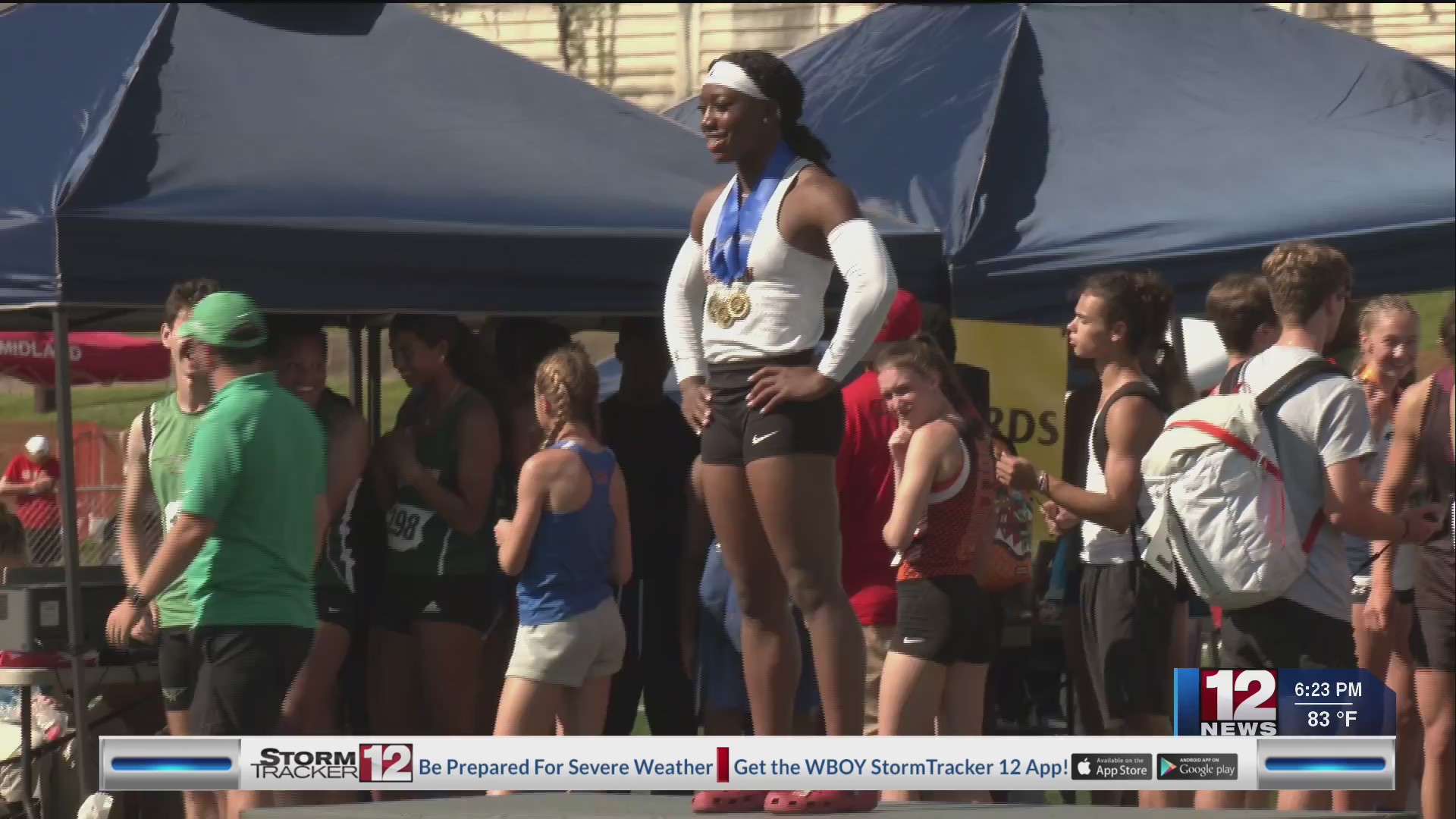 Trinity’s Elecia McCurrie dominates at State Track Meet – WBOY.com