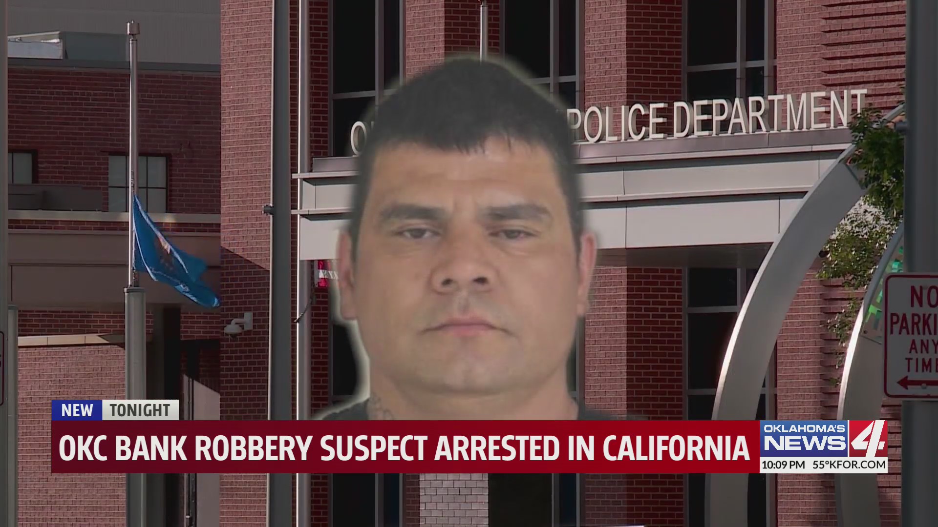 OKC bank robbery suspect arrested in California – KFOR.com Oklahoma City