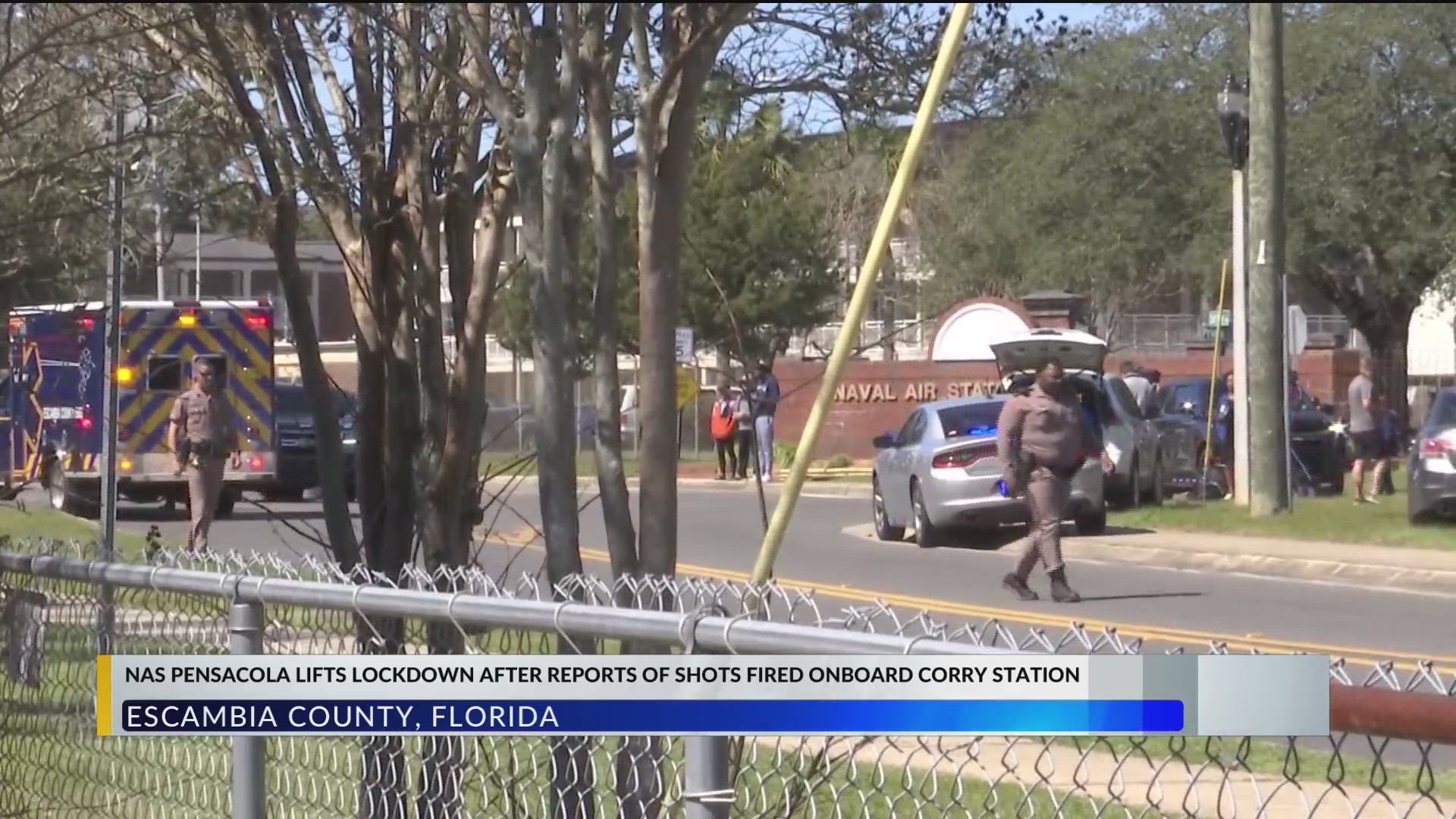 Escambia sheriff explains mistaken shots-fired calls at NAS Pensacola ...