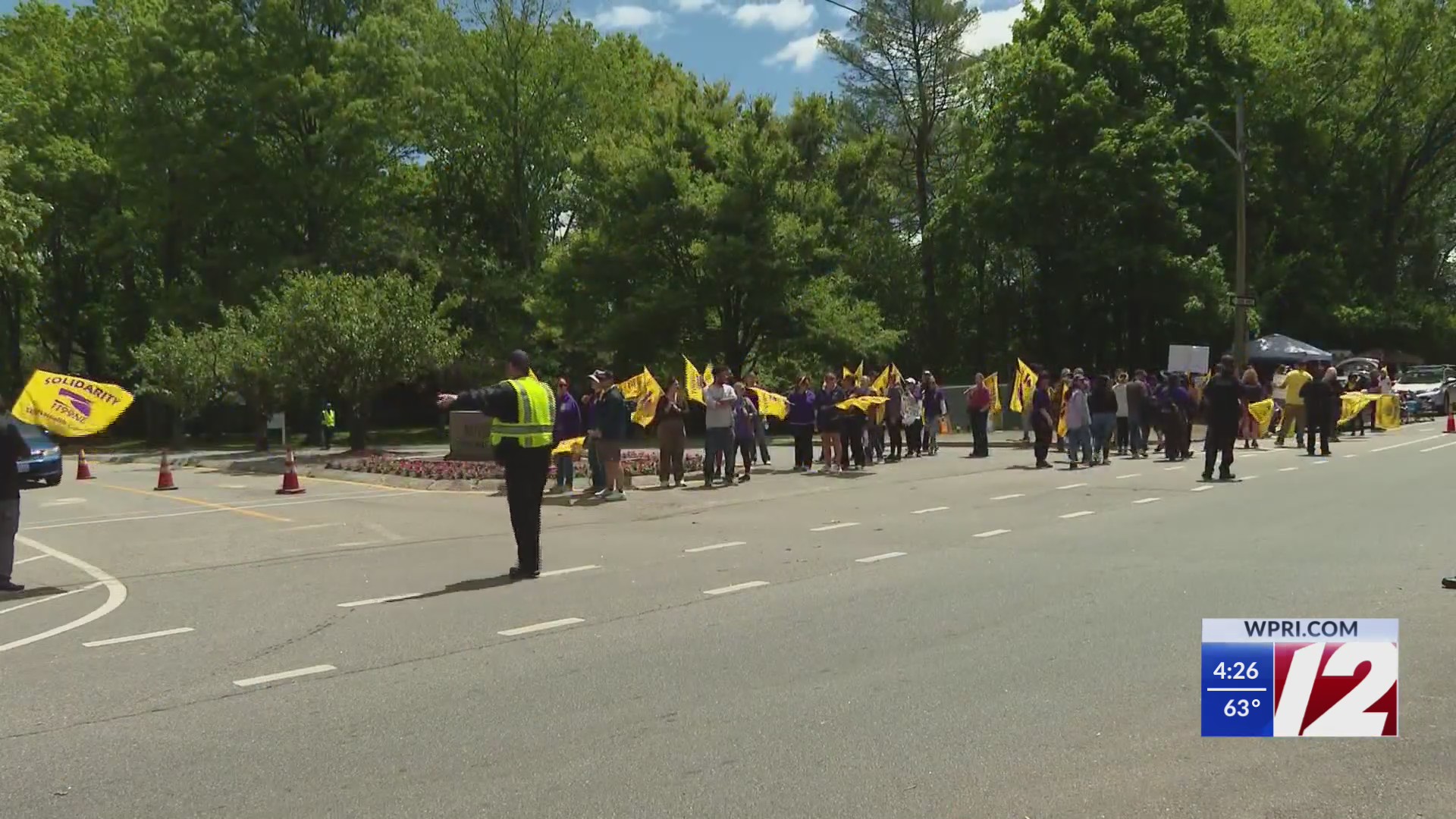 Butler Hospital strike continues – WPRI.com