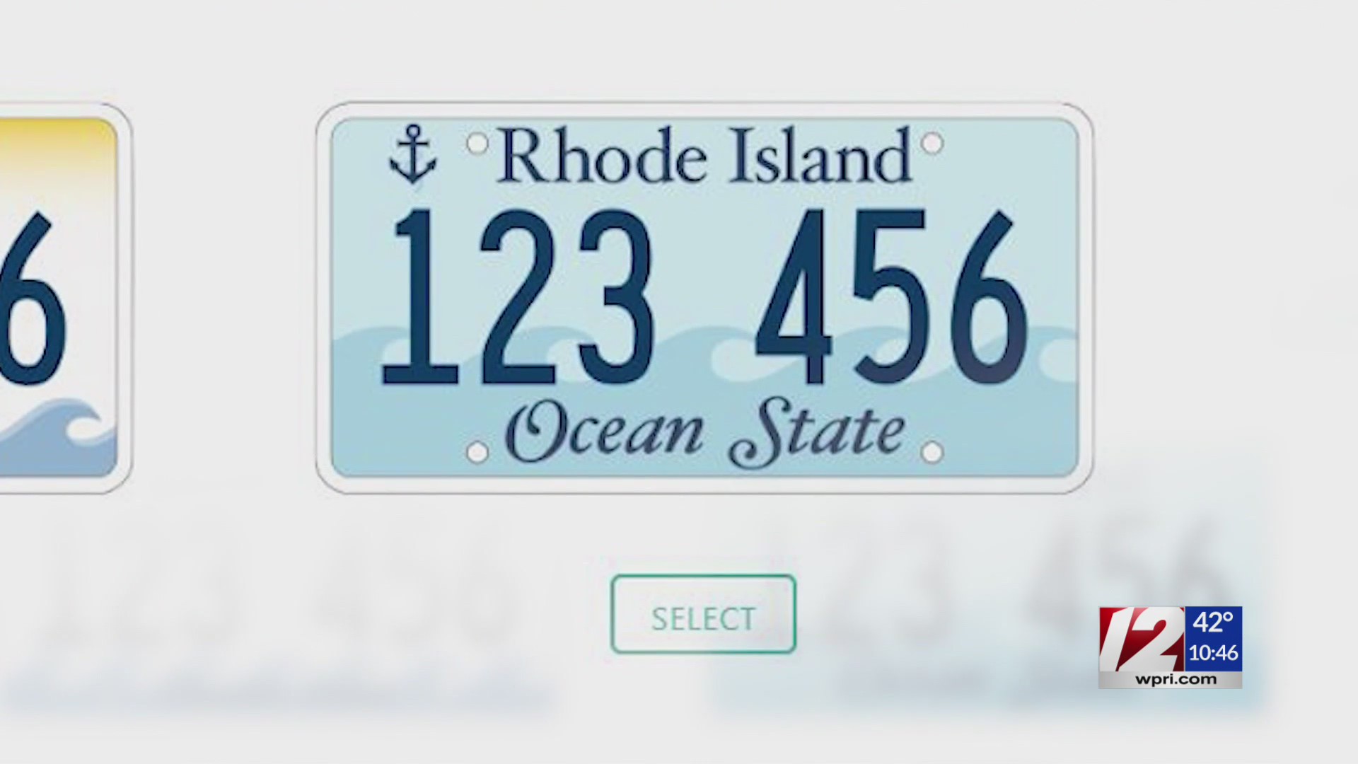 McKee unveils new RI license plate design – WPRI.com