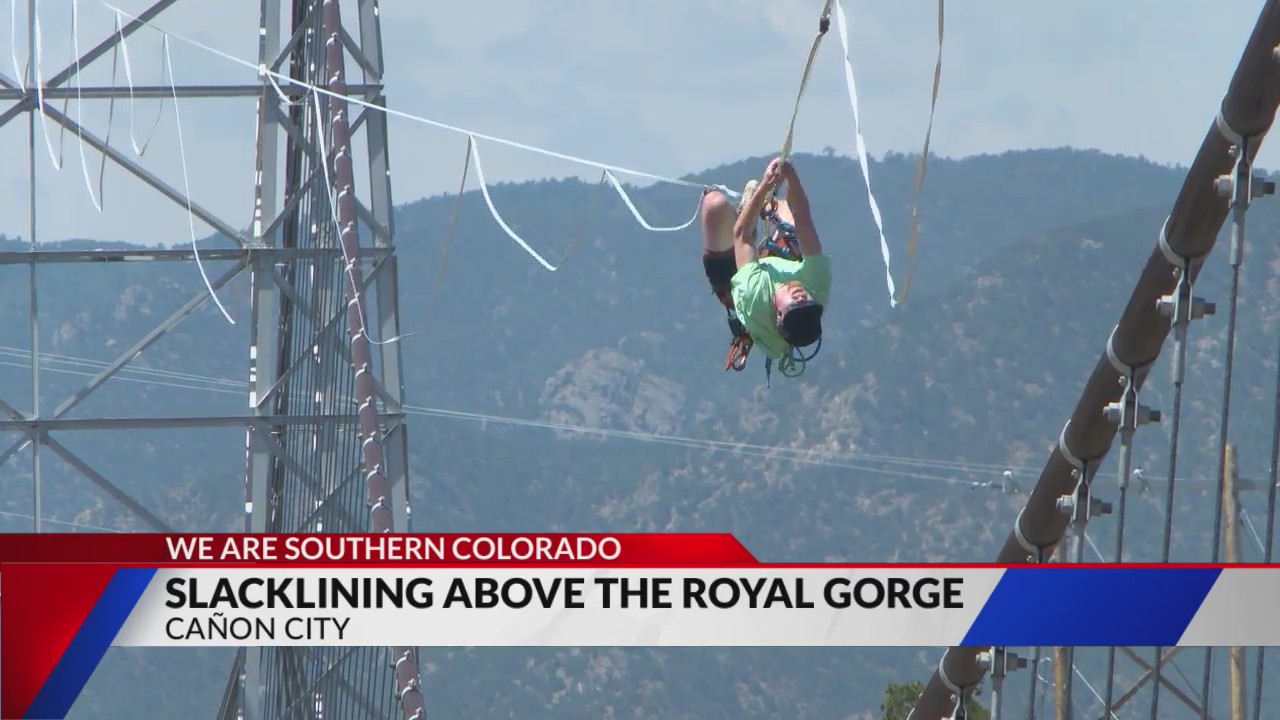 Slacklining performance over Royal Gorge this weekend – FOX21 News Colorado