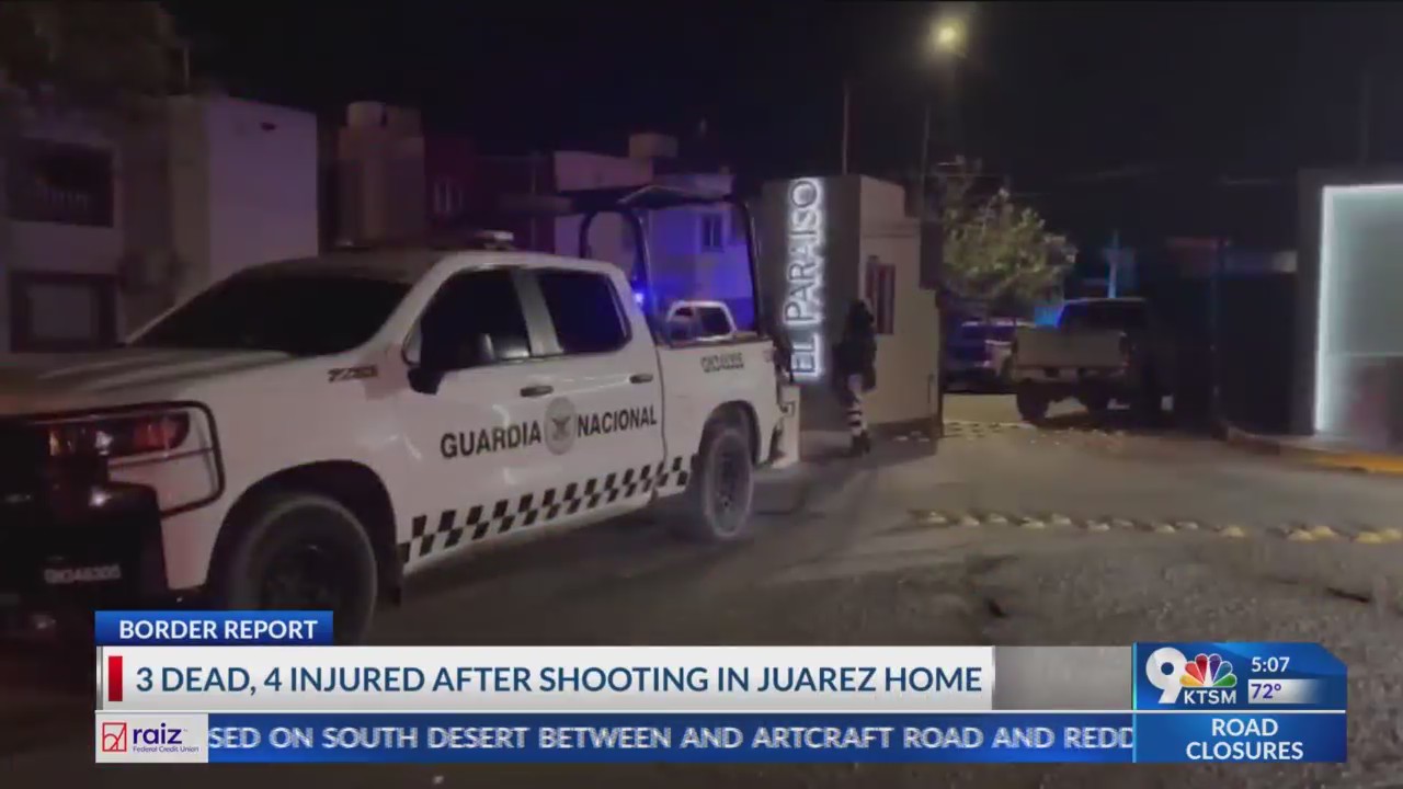 Shooting in Juarez leaves 3 dead, others hurt – KTSM 9 News