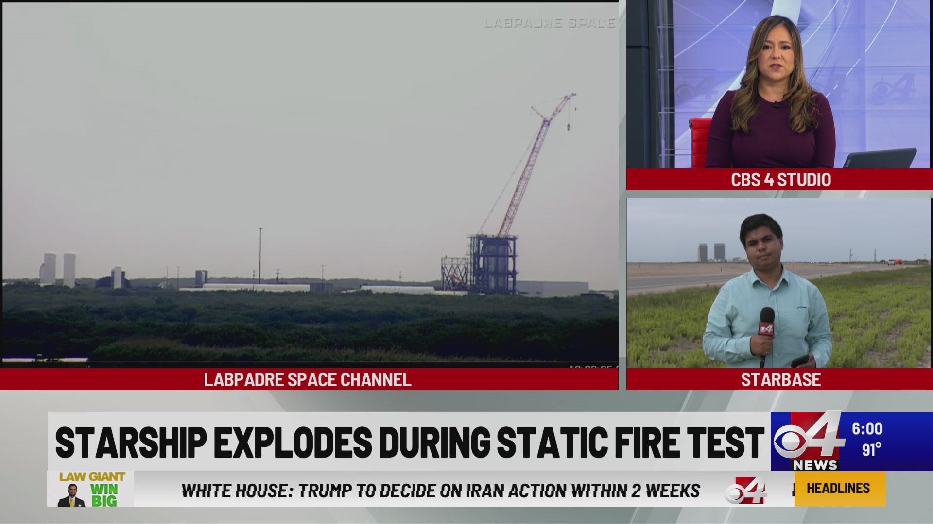 Investigating starship 36 explosion – KVEO-TV
