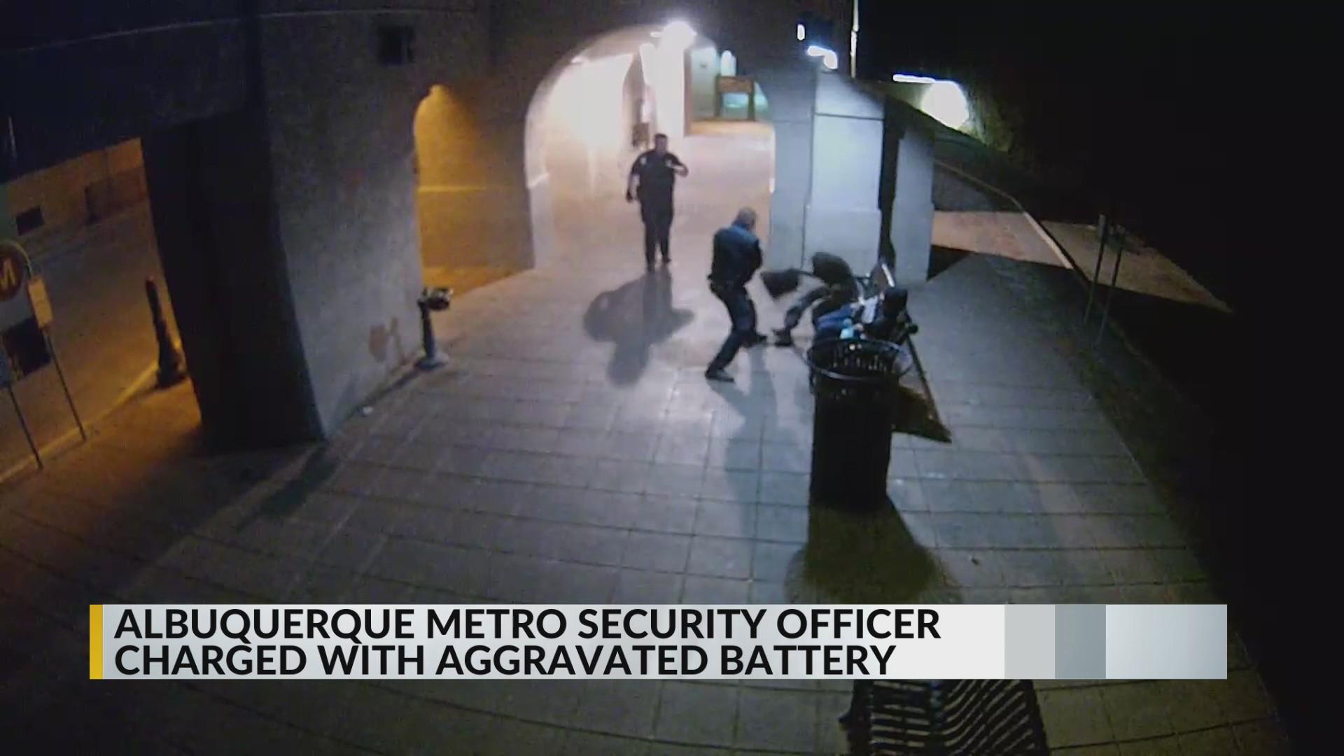 Albuquerque security officer charged for hitting woman with baton ...
