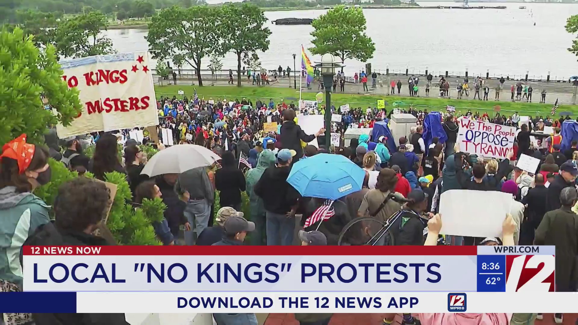 ‘No Kings’ protests held across RI, Mass – WPRI.com