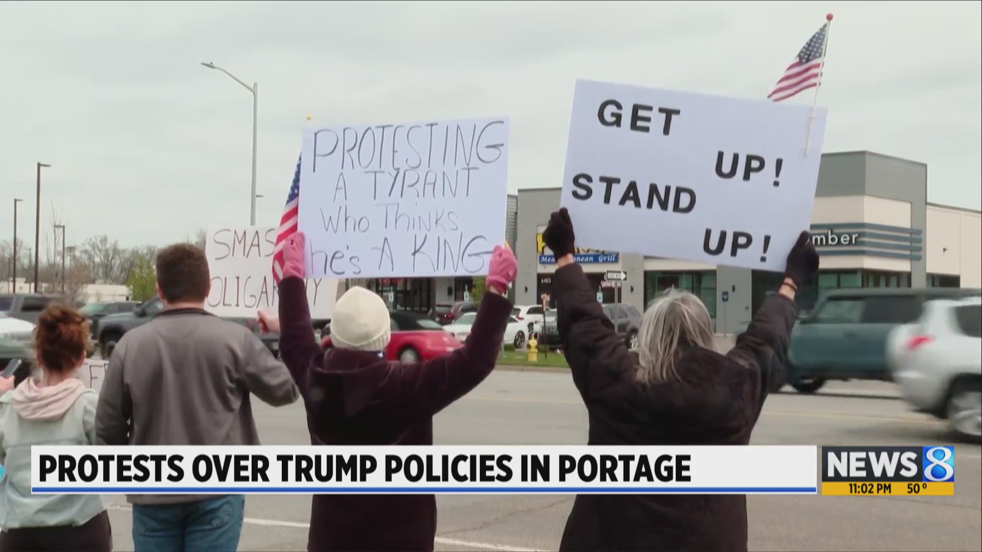 West Michigan protests against Trump administration draw crowds ...
